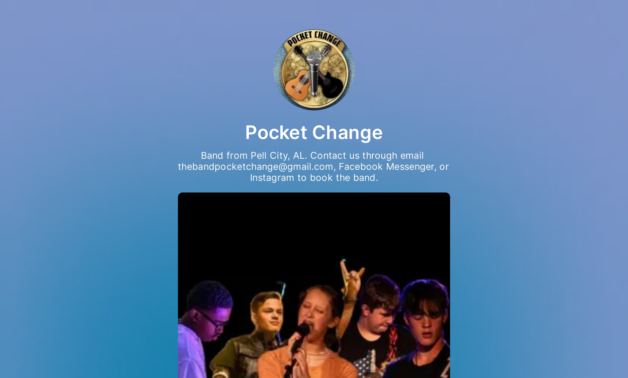 Pocket Change's Flowpage