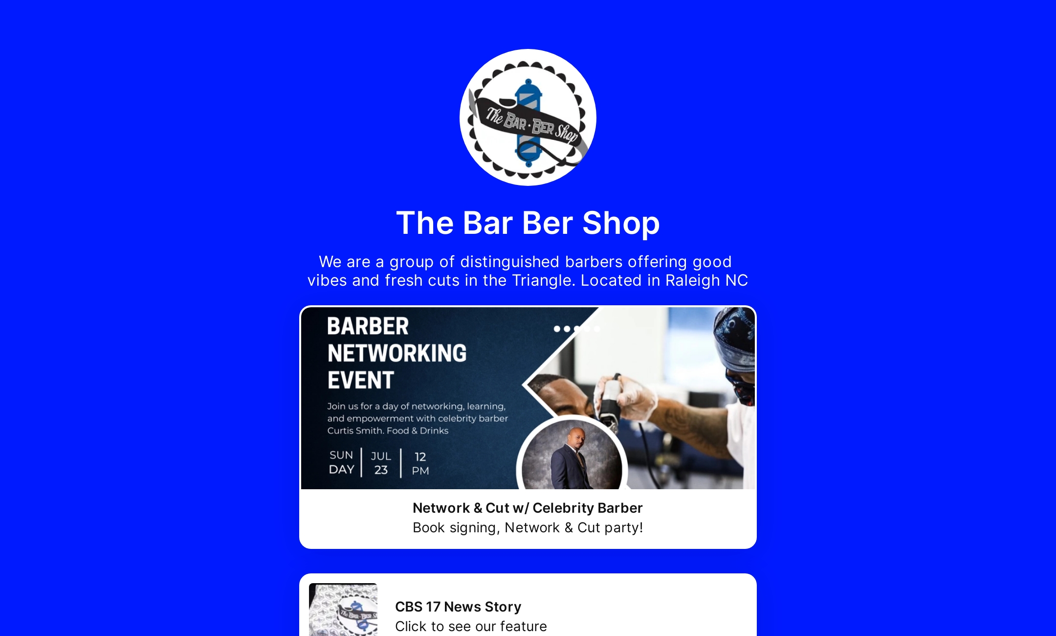 The Bar Ber Shop 's Flowpage