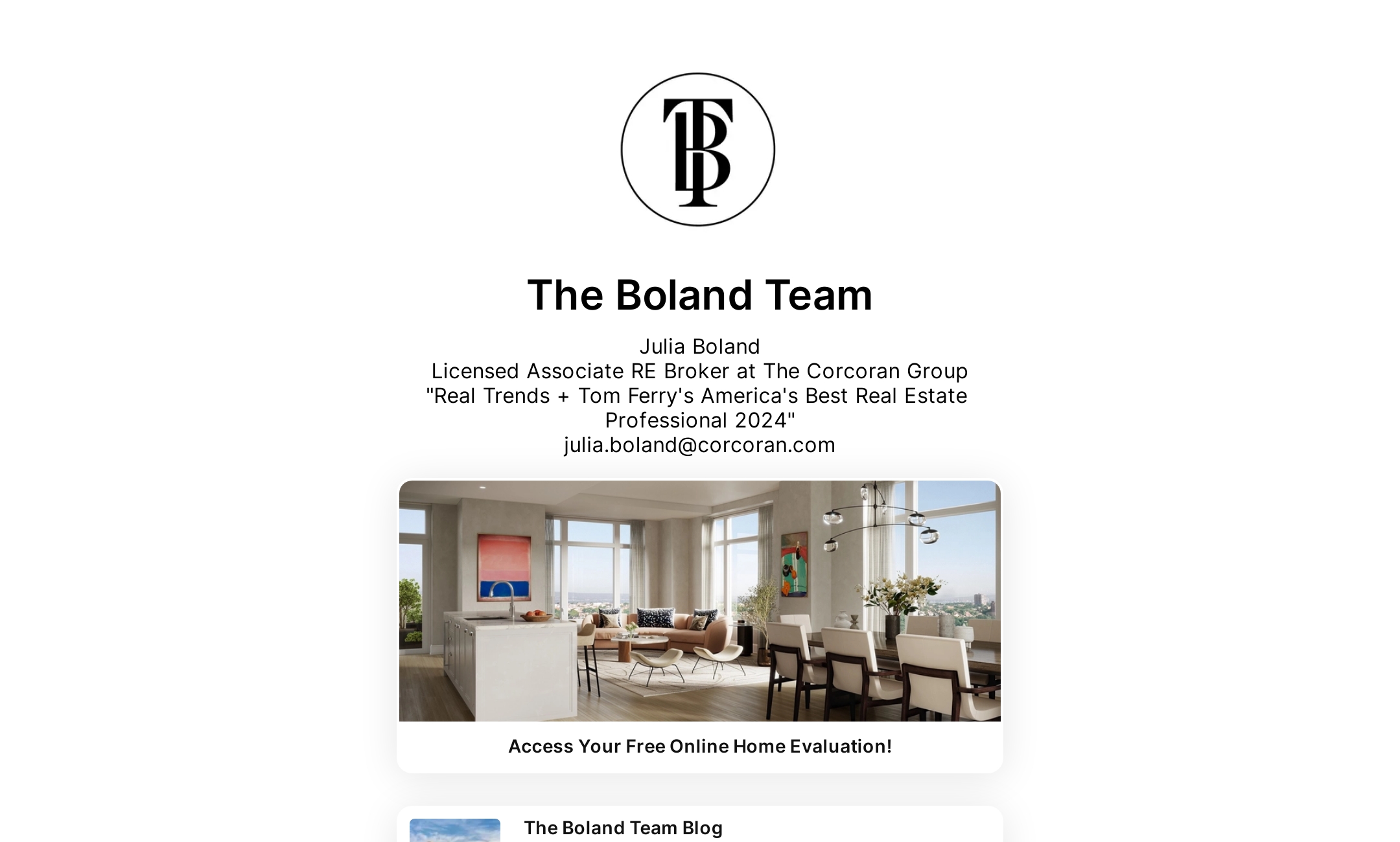 The Boland Team's Flowpage