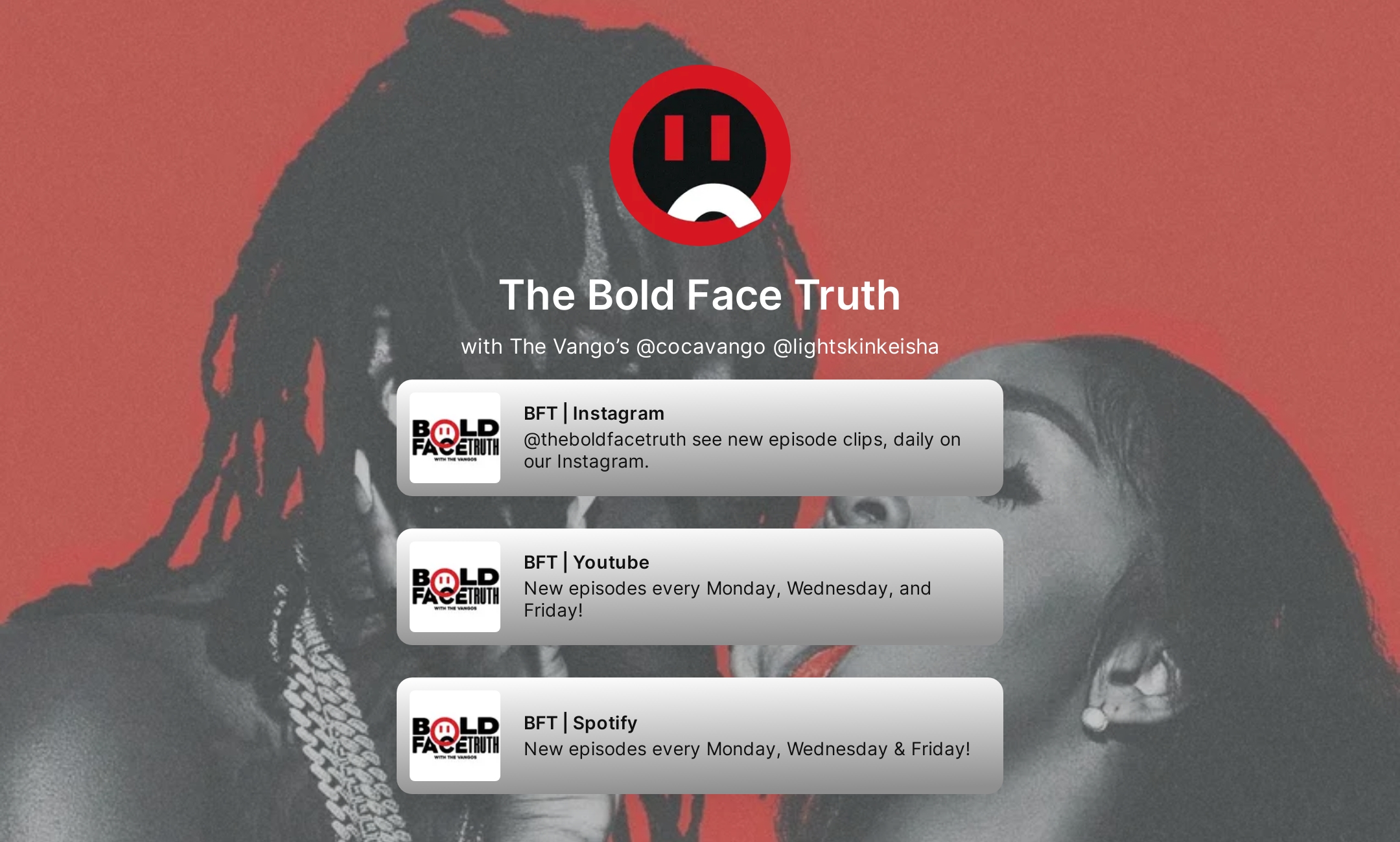 The Bold Face Truth's Flowpage