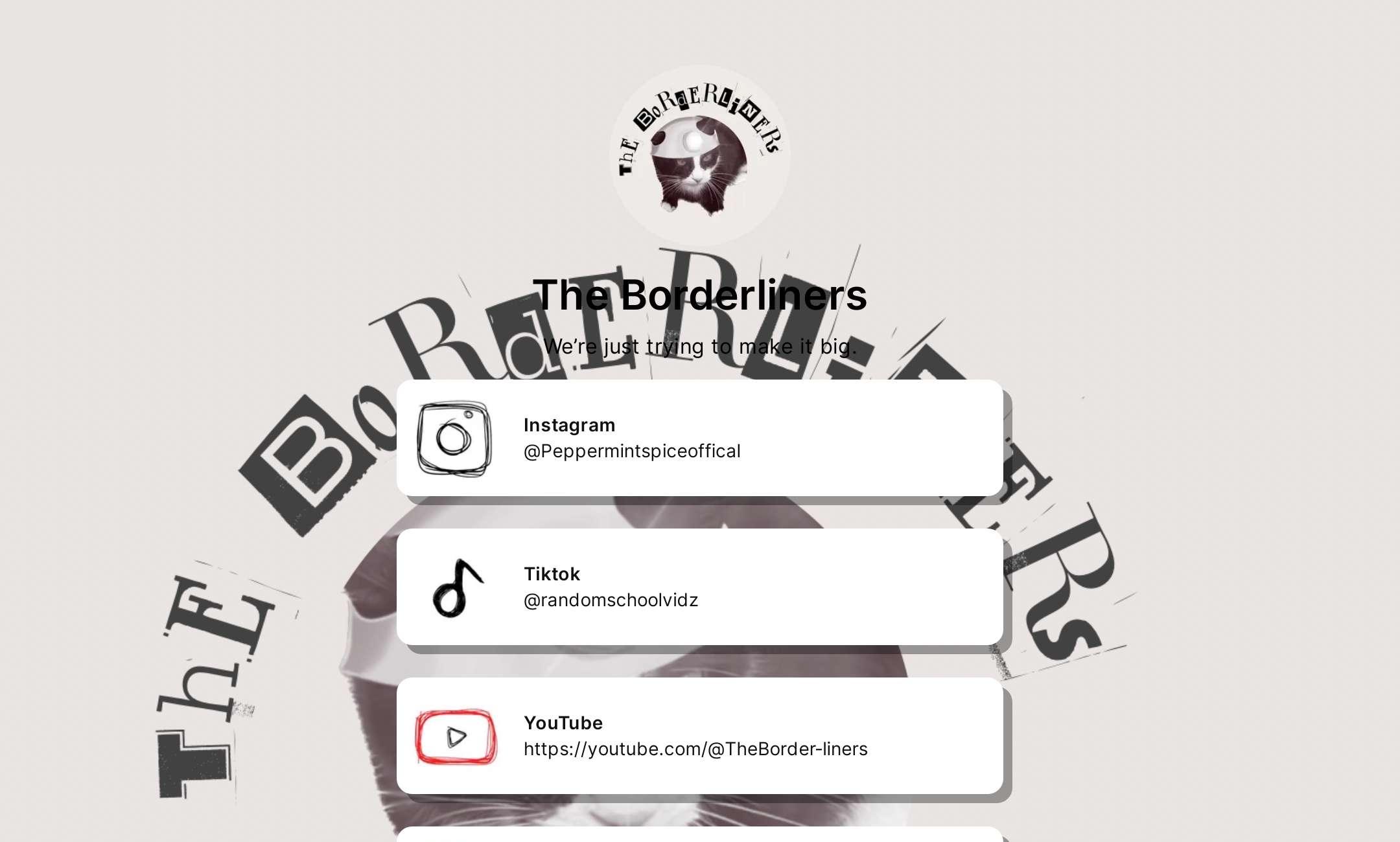 The Borderliners' Flowpage