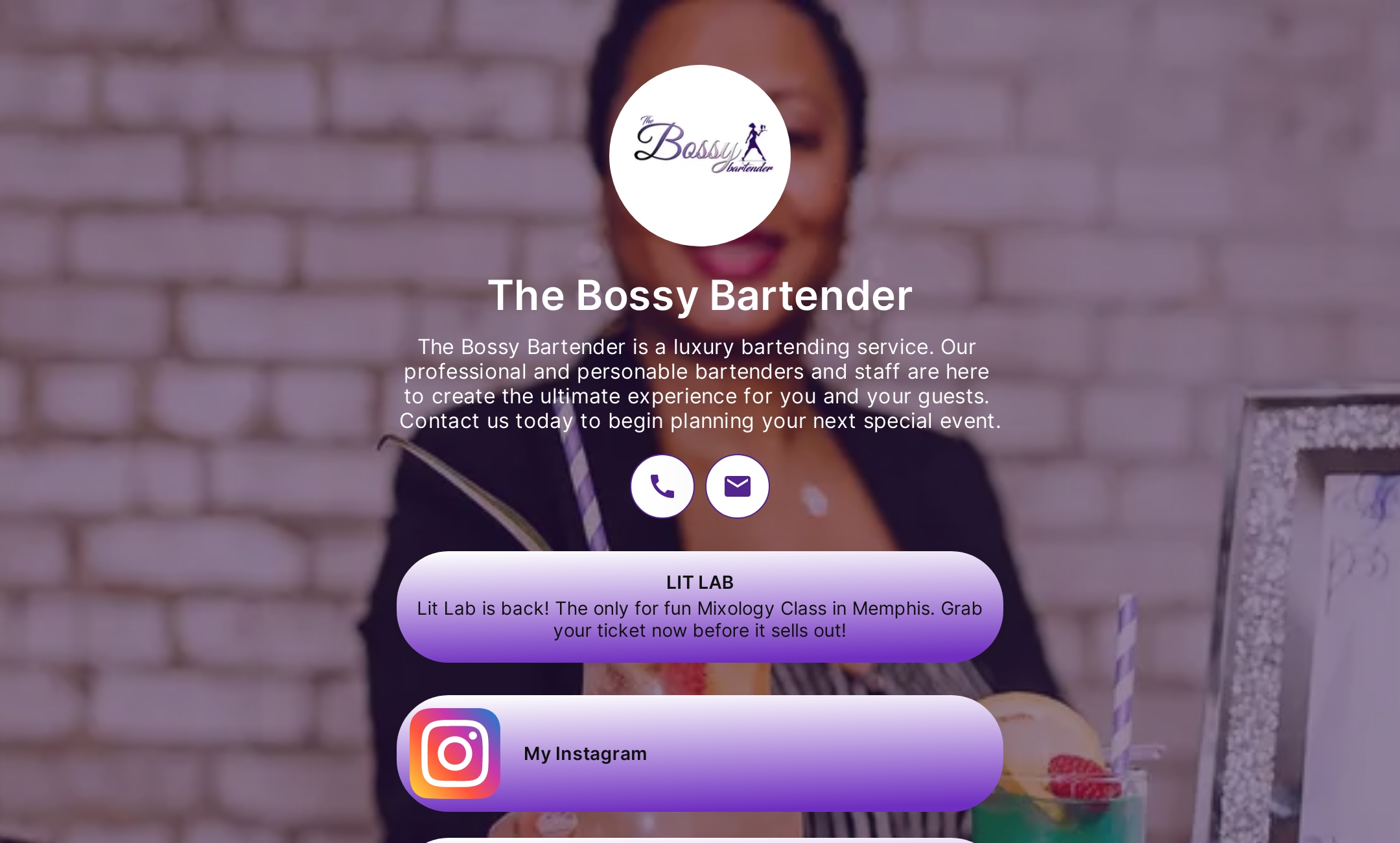 The Bossy Bartender's Flowpage