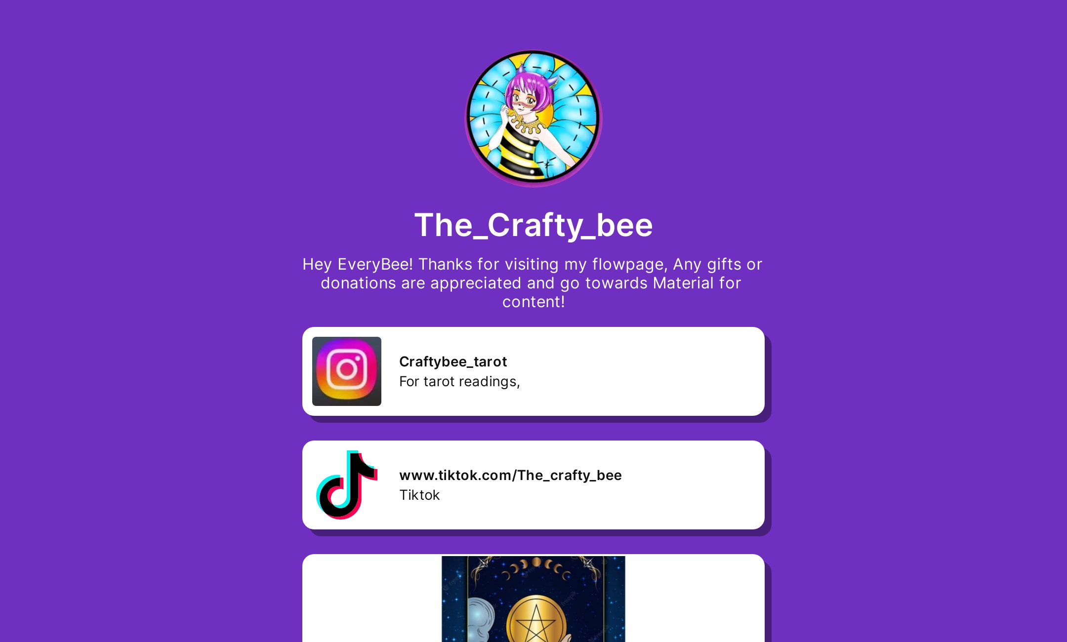 The_Crafty_bee 's Flowpage