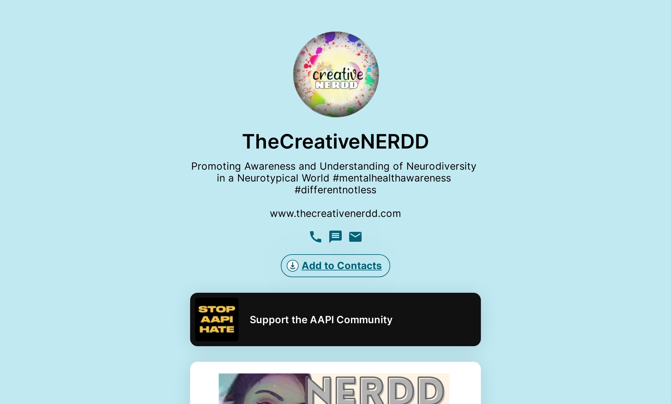 TheCreativeNERDD's Flowpage