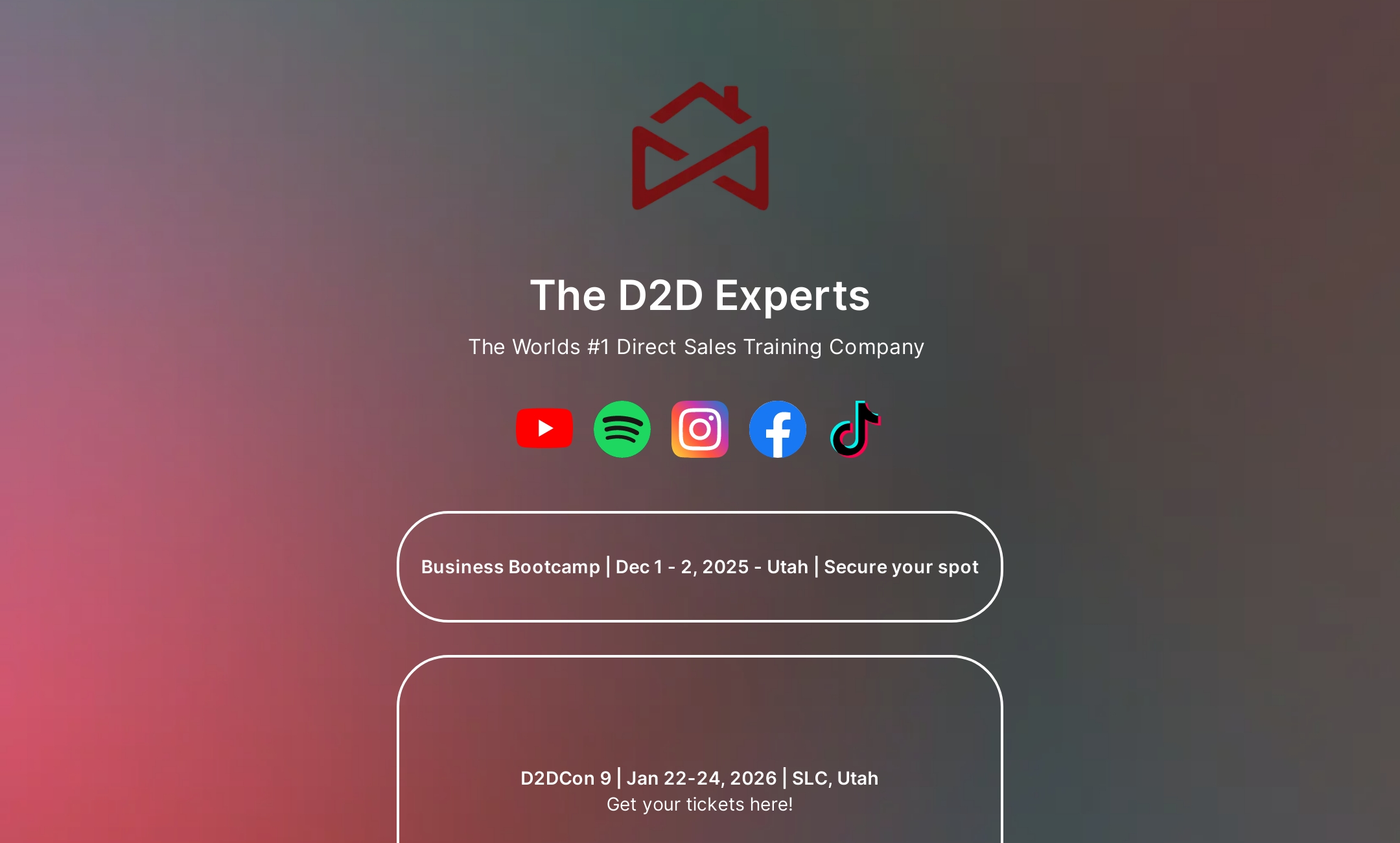 The D2D Experts 's Flowpage