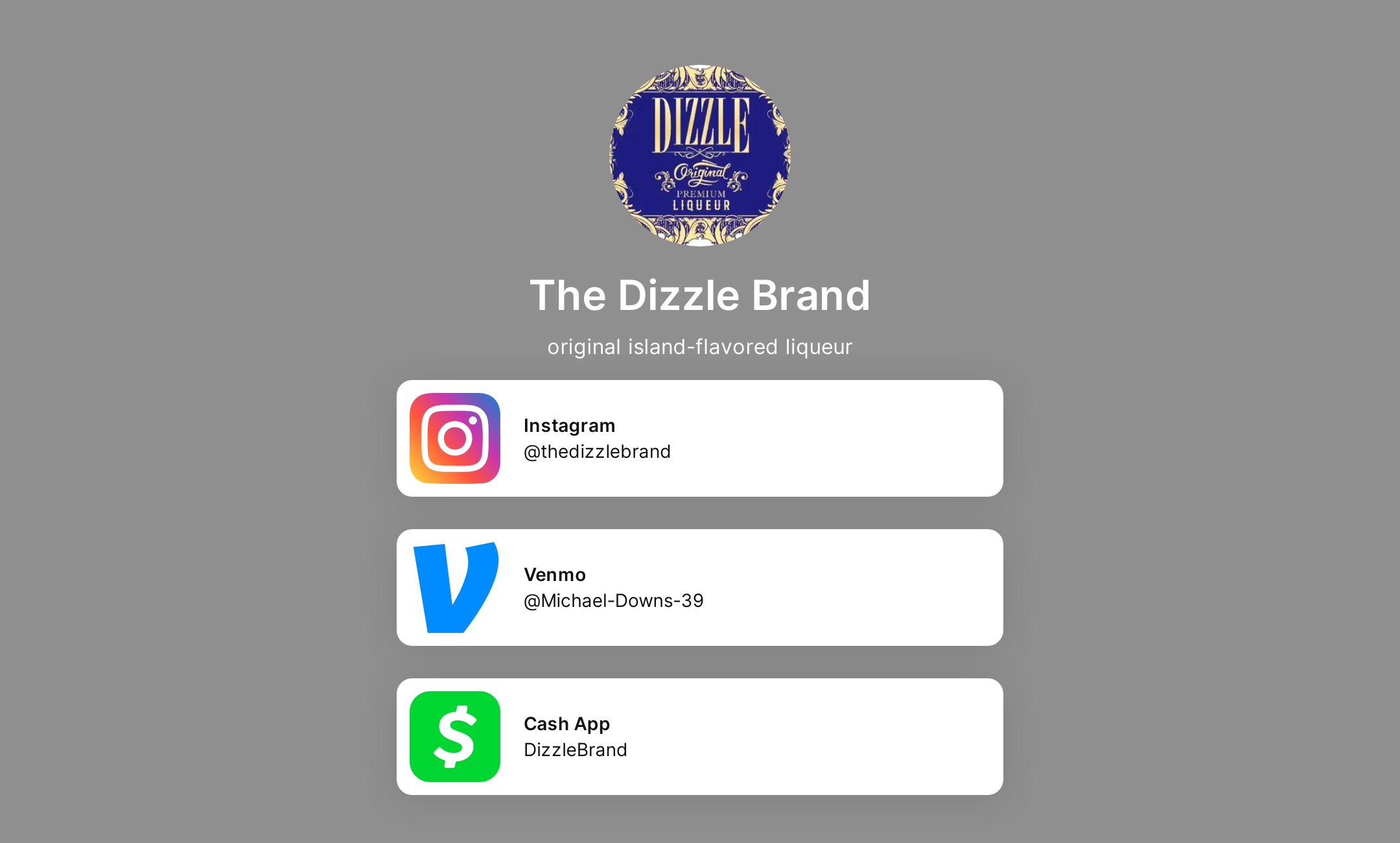 The Dizzle Brand's Flowpage