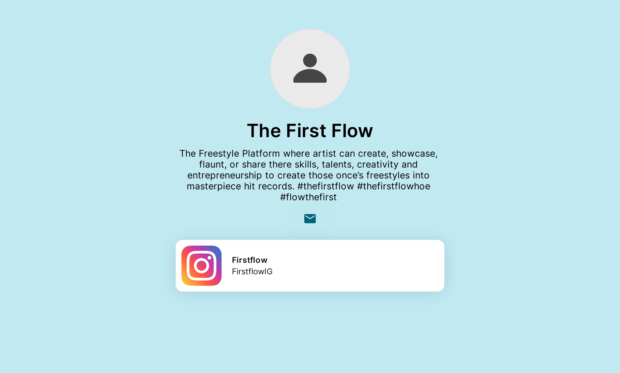 The First Flow 's Flowpage
