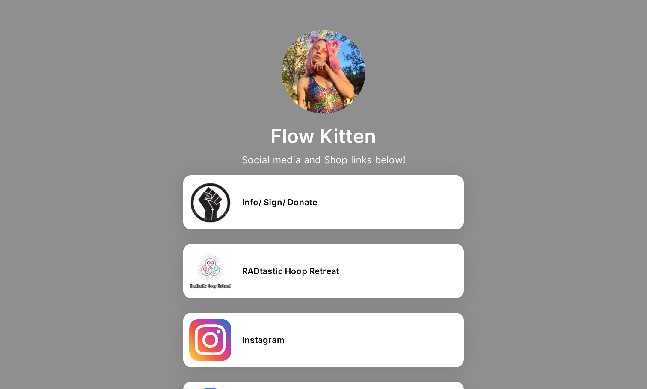 Flow Kitten's Flowpage