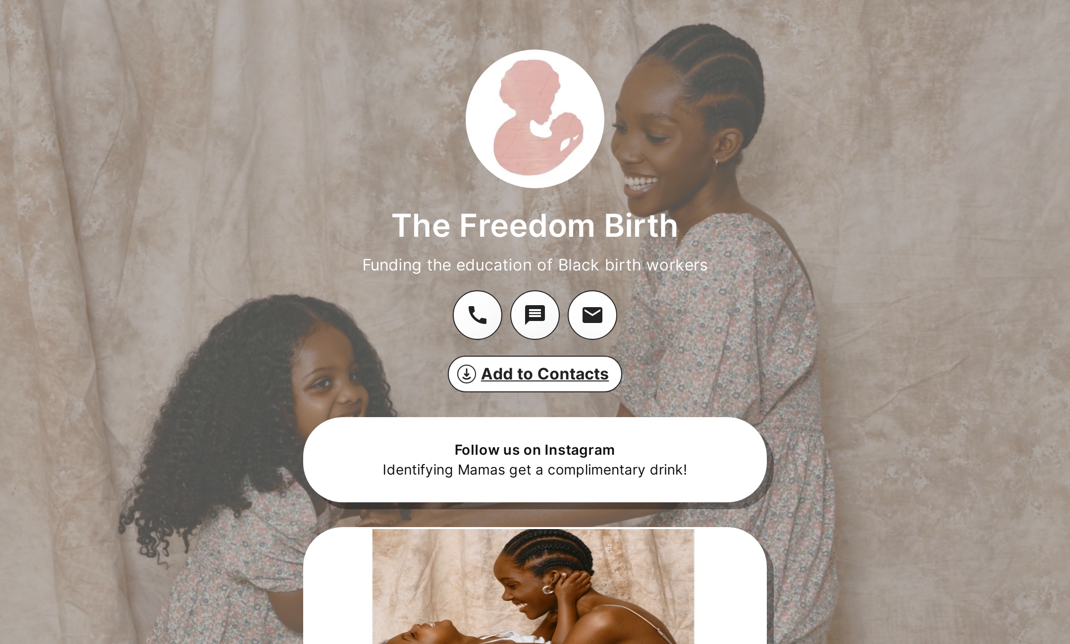 The Freedom Birth's Flowpage
