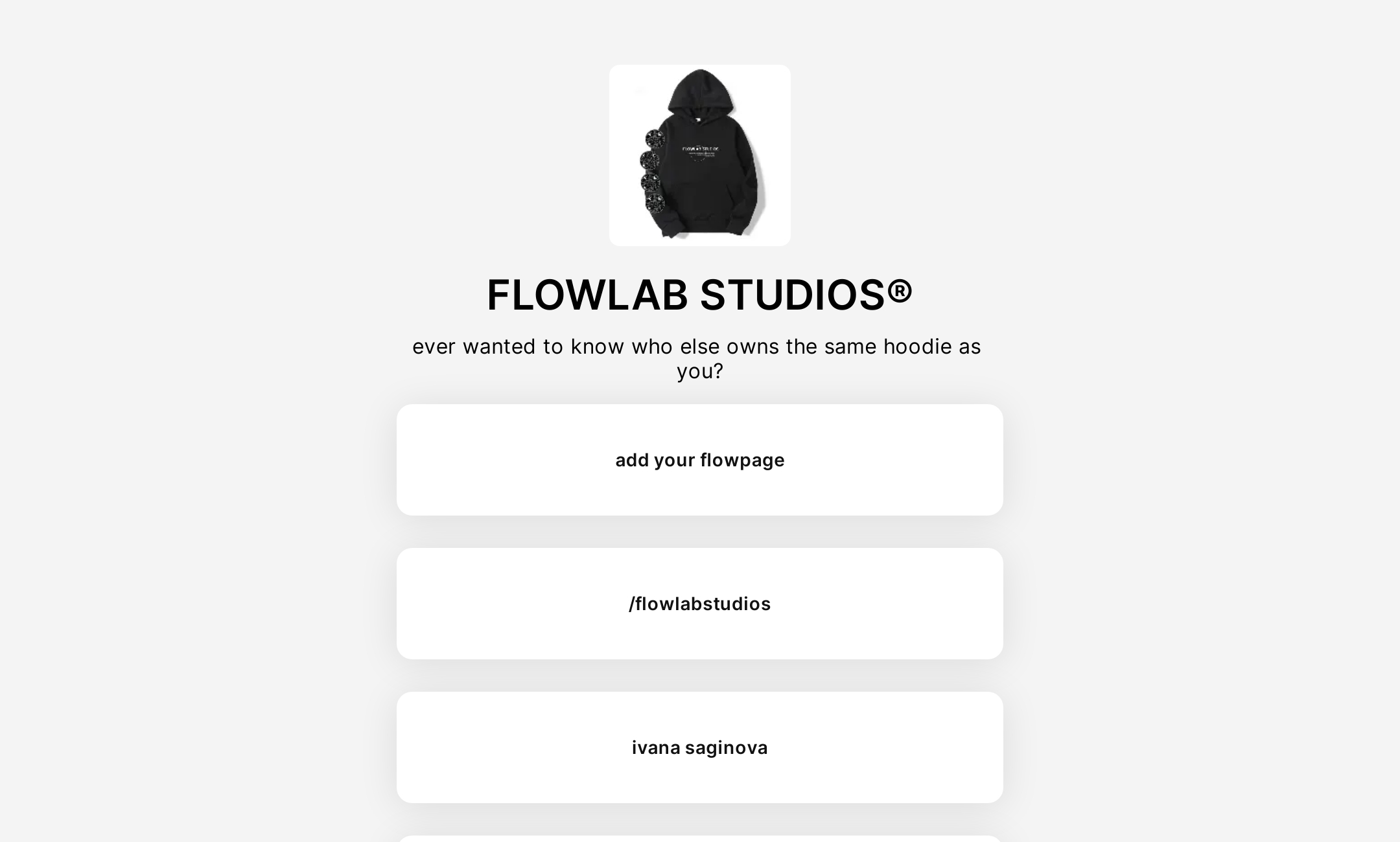 FLOWLAB STUDIOS®'s Flowpage
