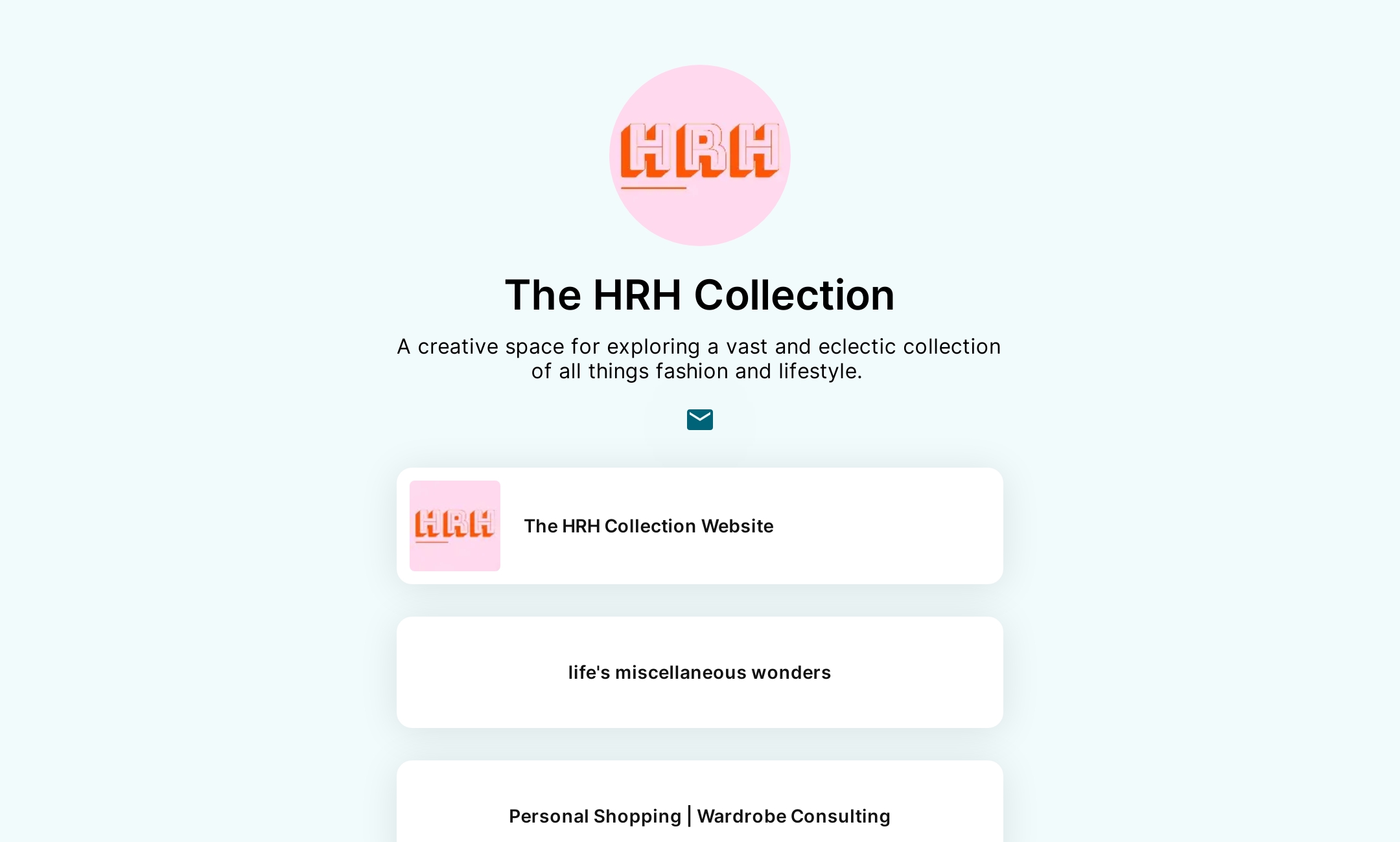 The HRH Collection's Flowpage
