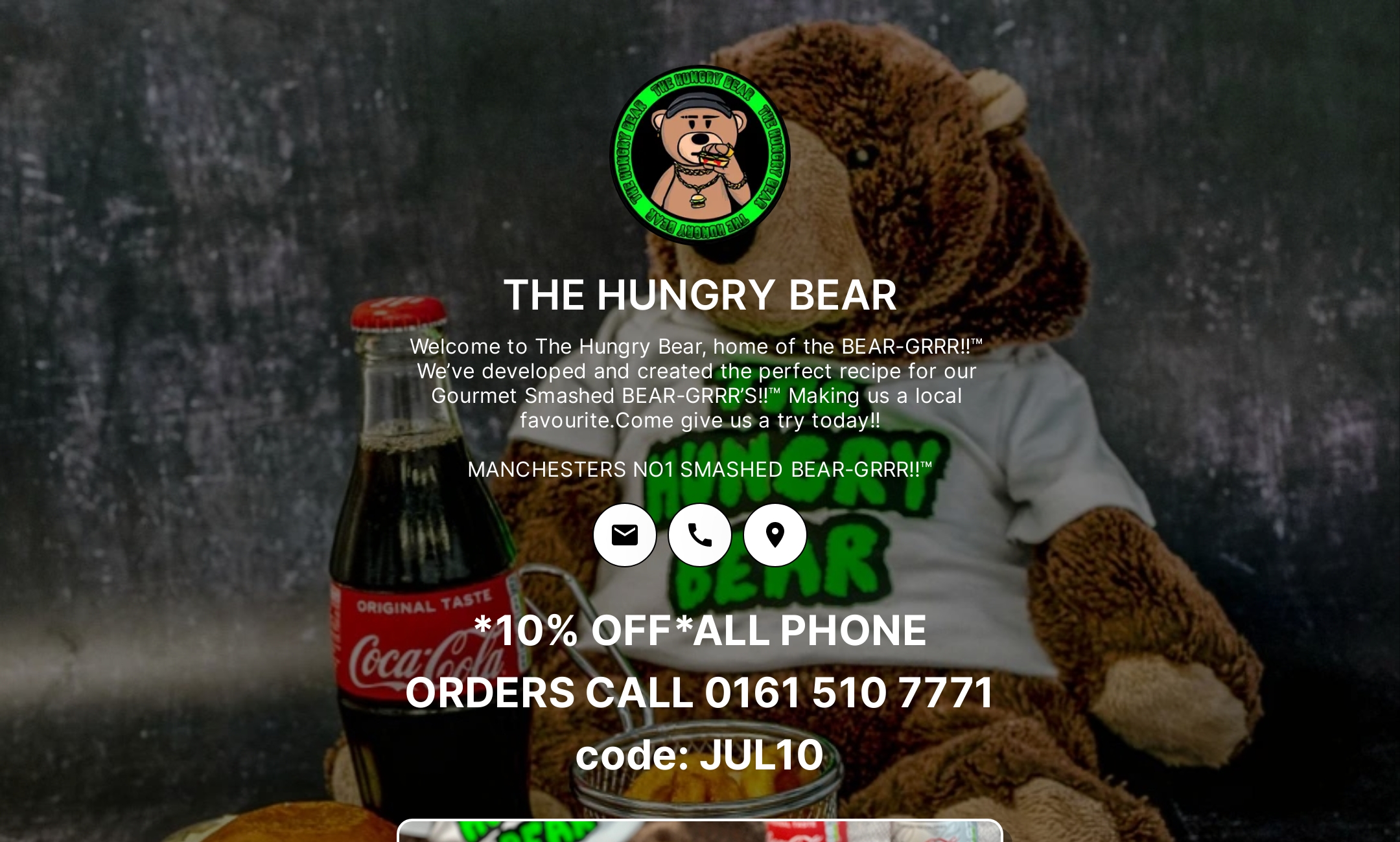 THE HUNGRY BEAR