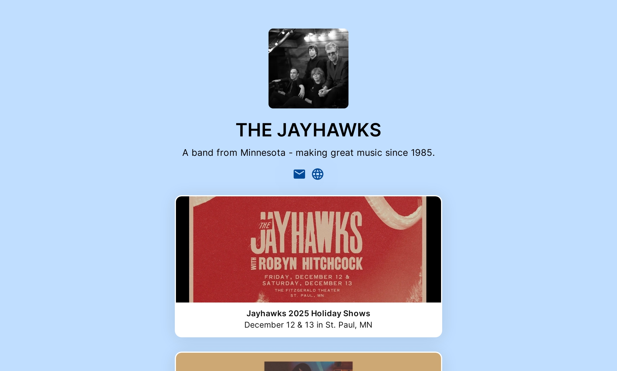 THE JAYHAWKS's Flowpage