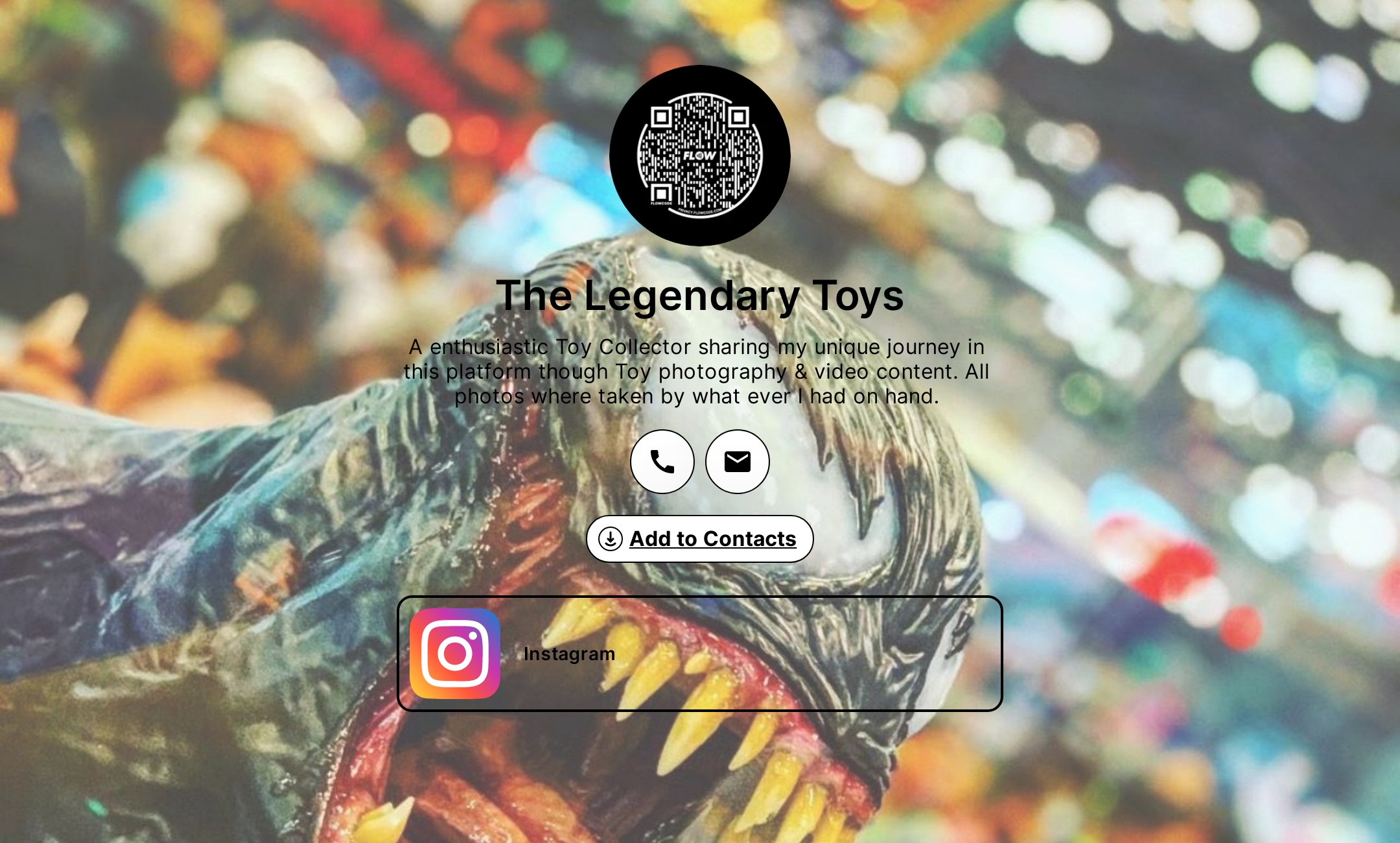 The Legendary Toys' Flowpage