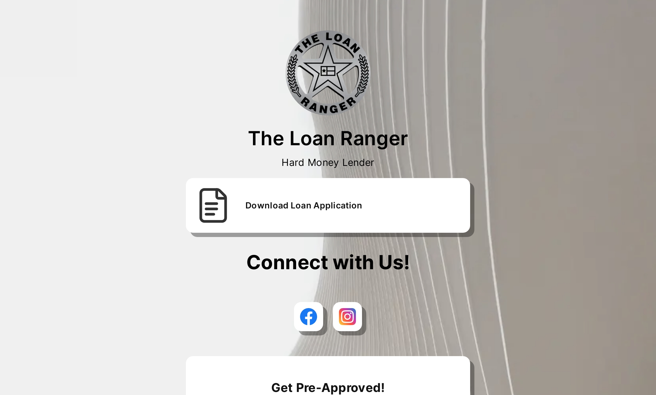 The Loan Ranger's Flowpage