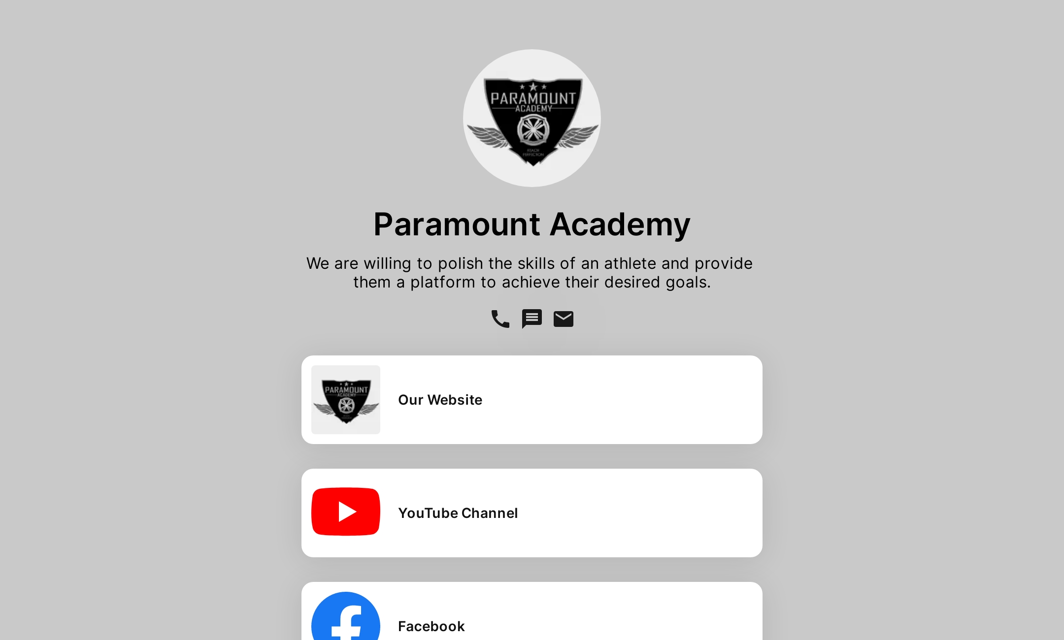 Paramount Academy's Flowpage