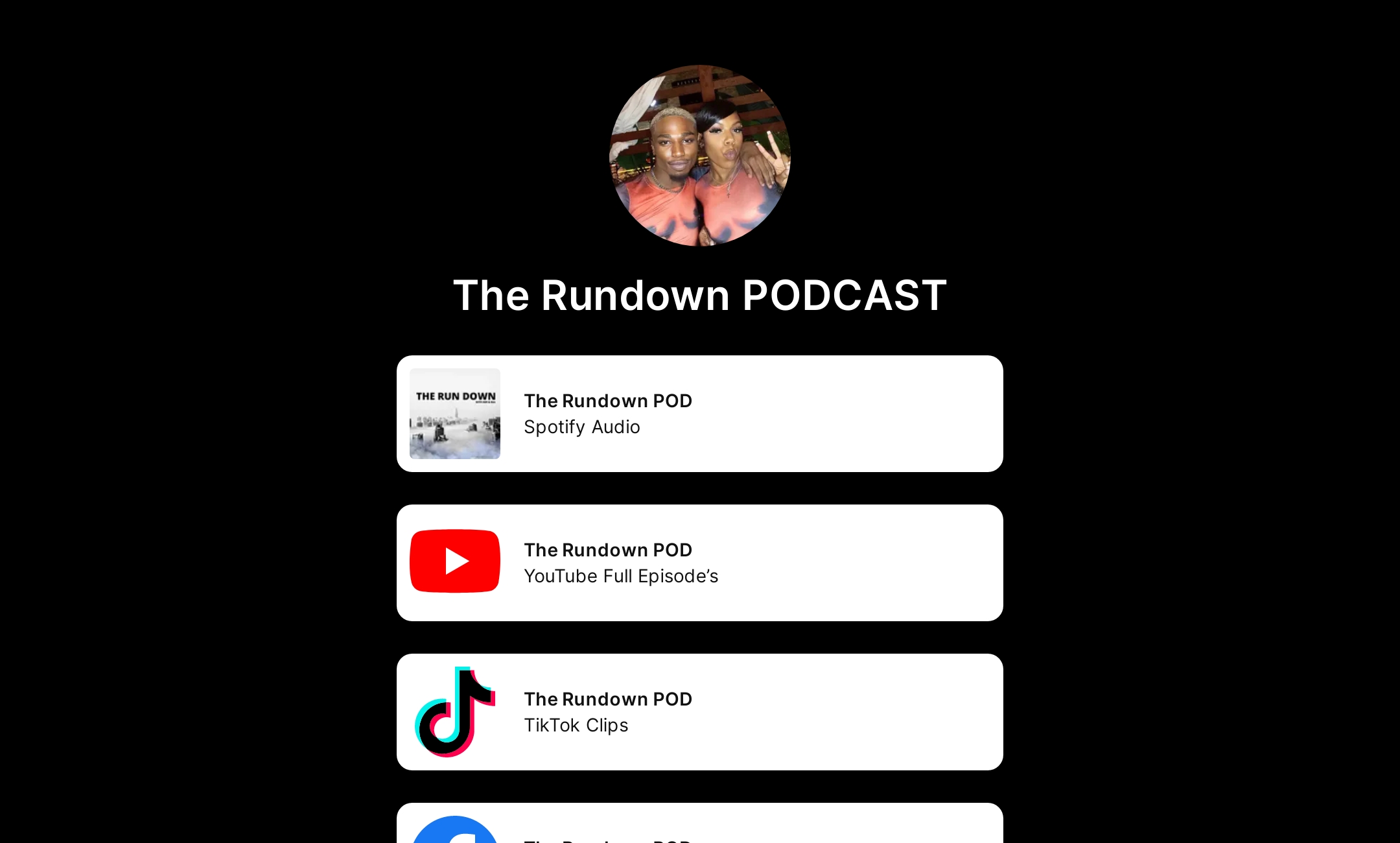 The Rundown PODCAST 's Flowpage