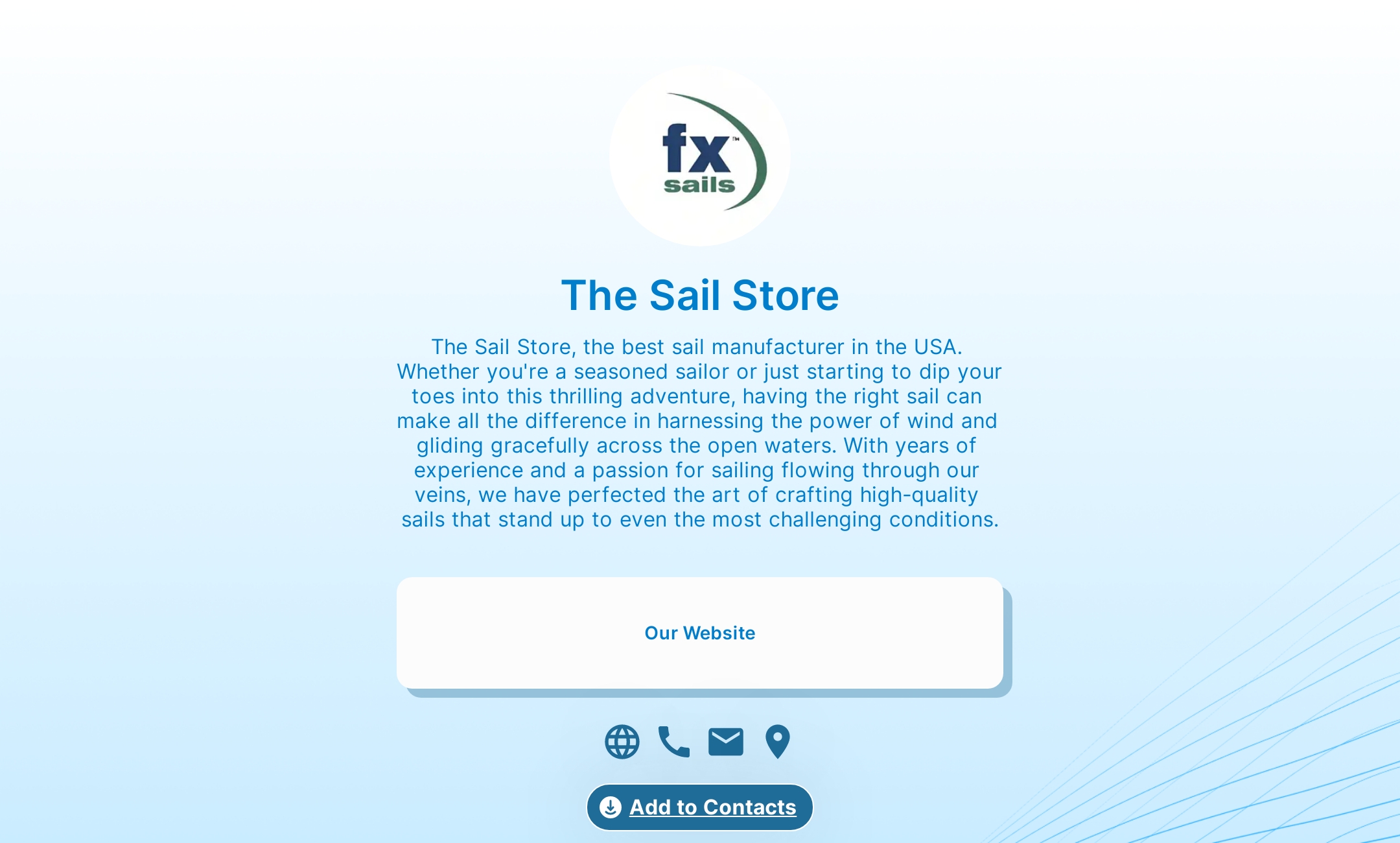 The Sail Store's Flowpage