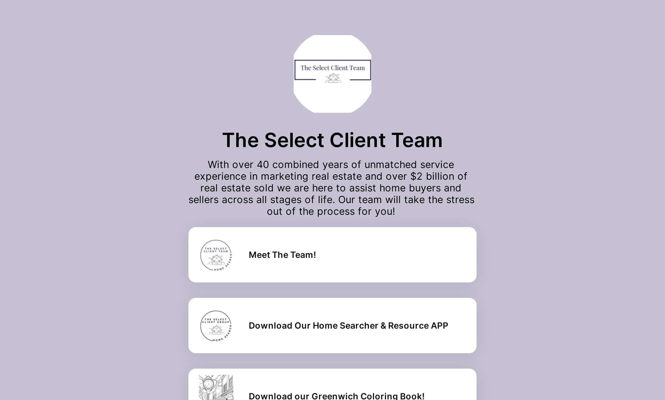 Select Client Group
