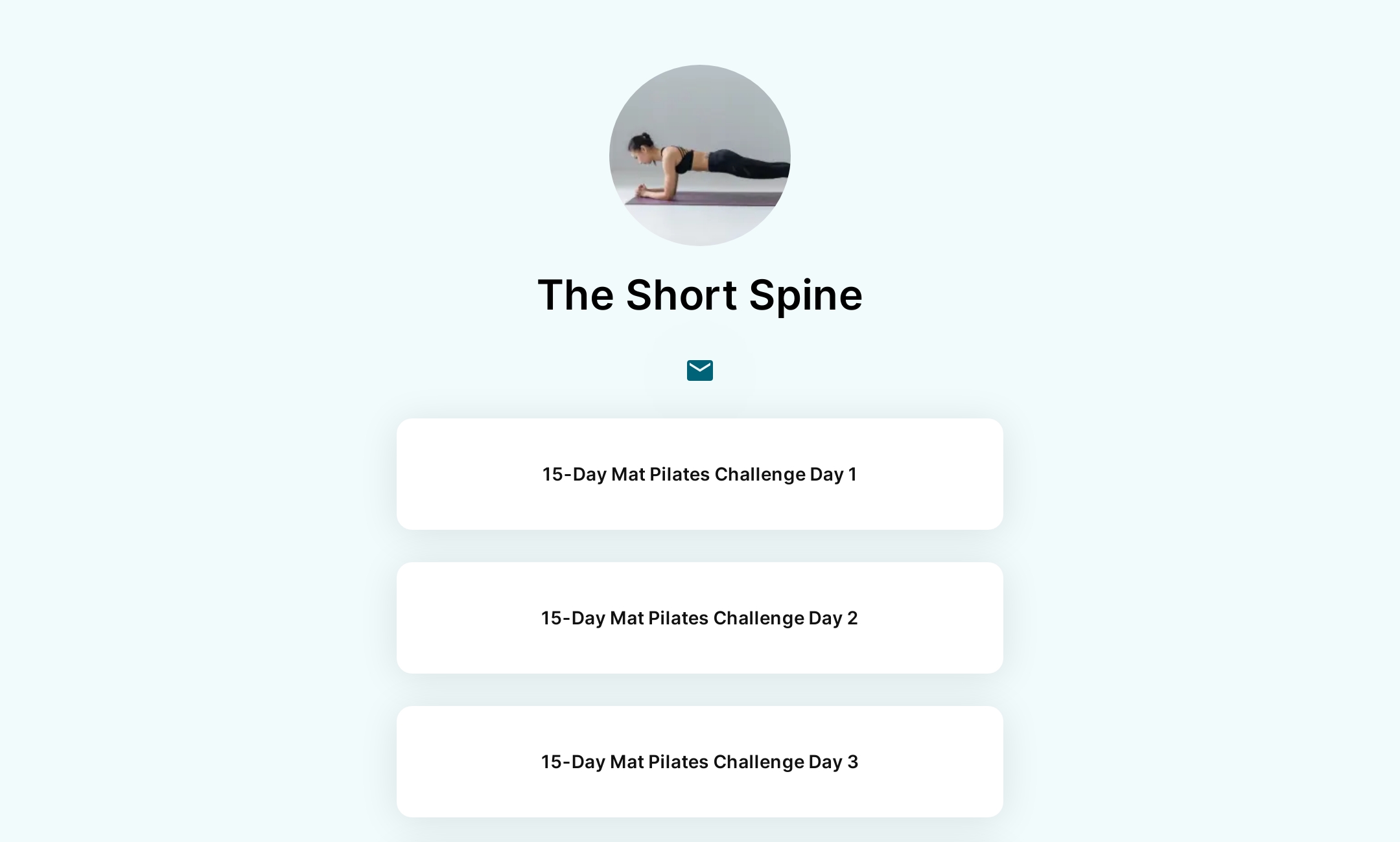 The Short Spine's Flowpage