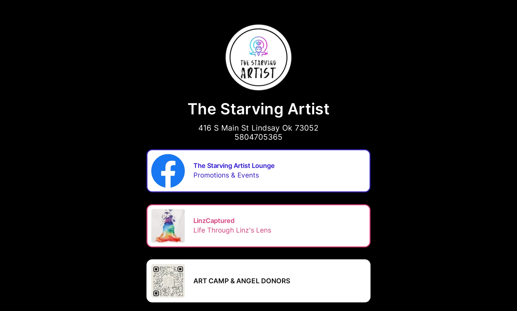 The Starving Artist's Flowpage