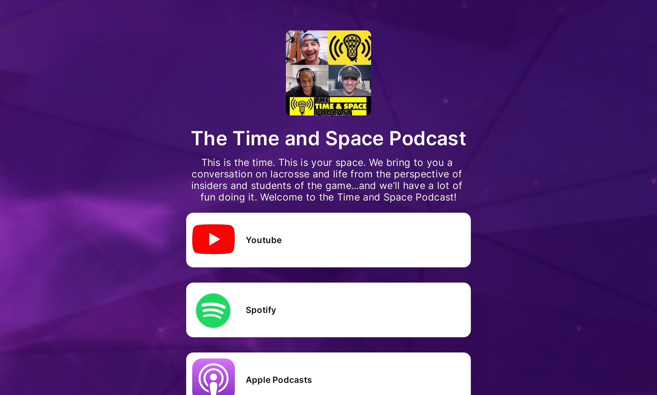 The Time and Space Podcast's Flowpage