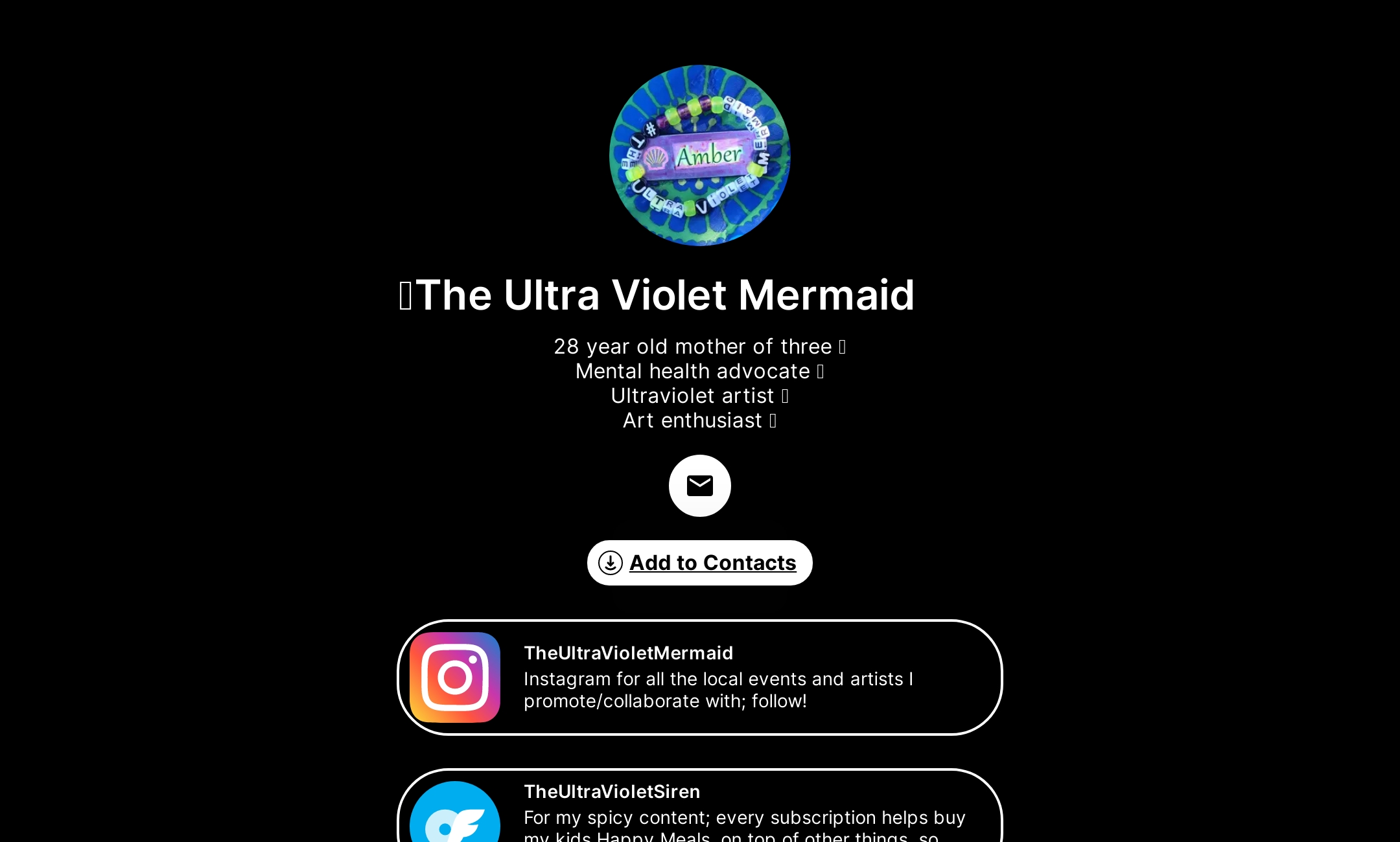 ️The Ultra Violet Mermaid🧜‍♀️'s Flowpage