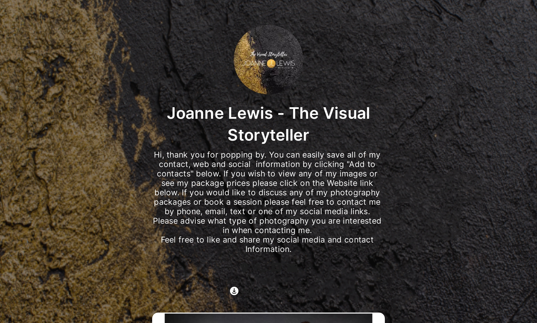 Joanne Lewis - The Visual Storyteller's Flowpage