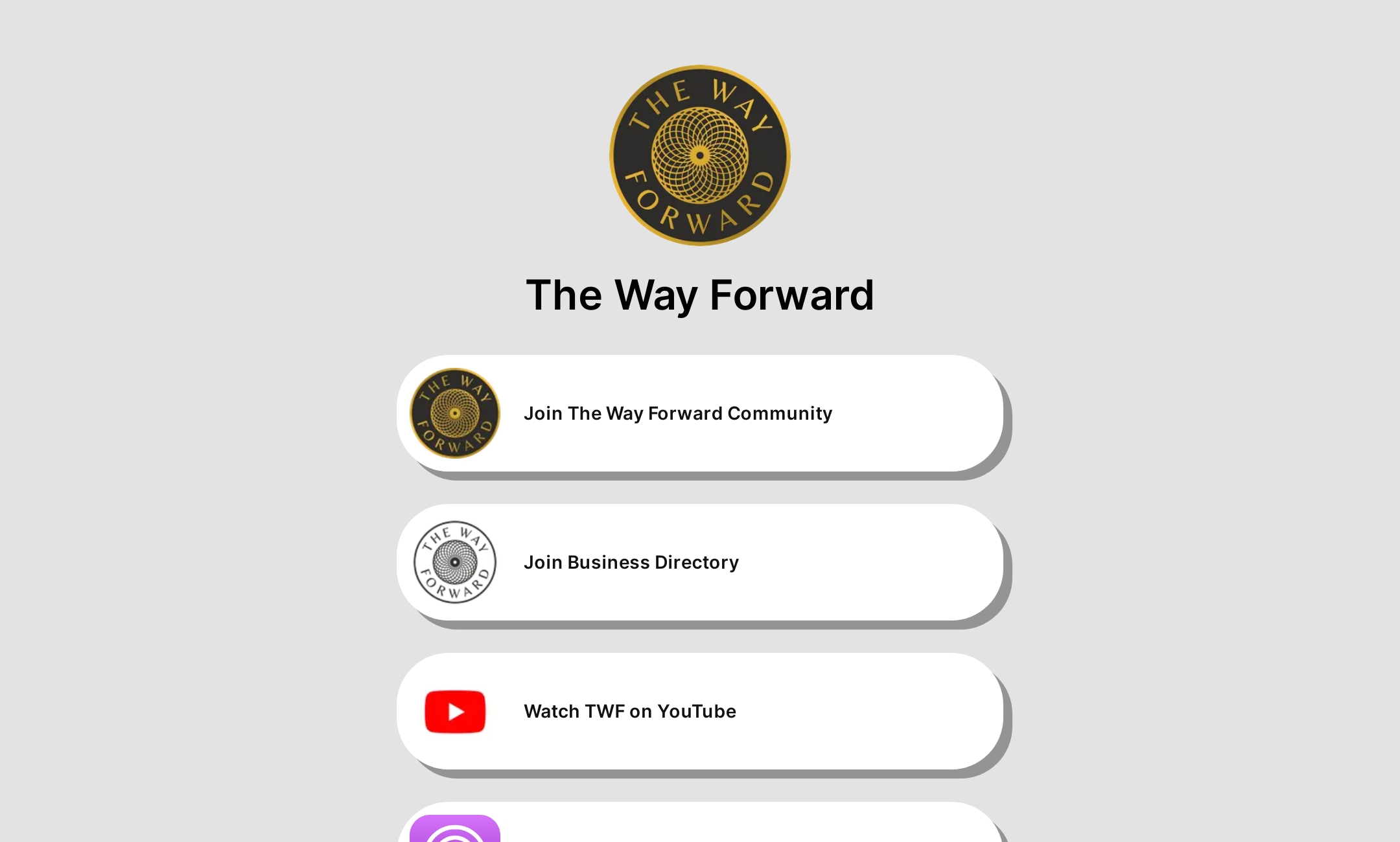 The Way Forward's Flowpage