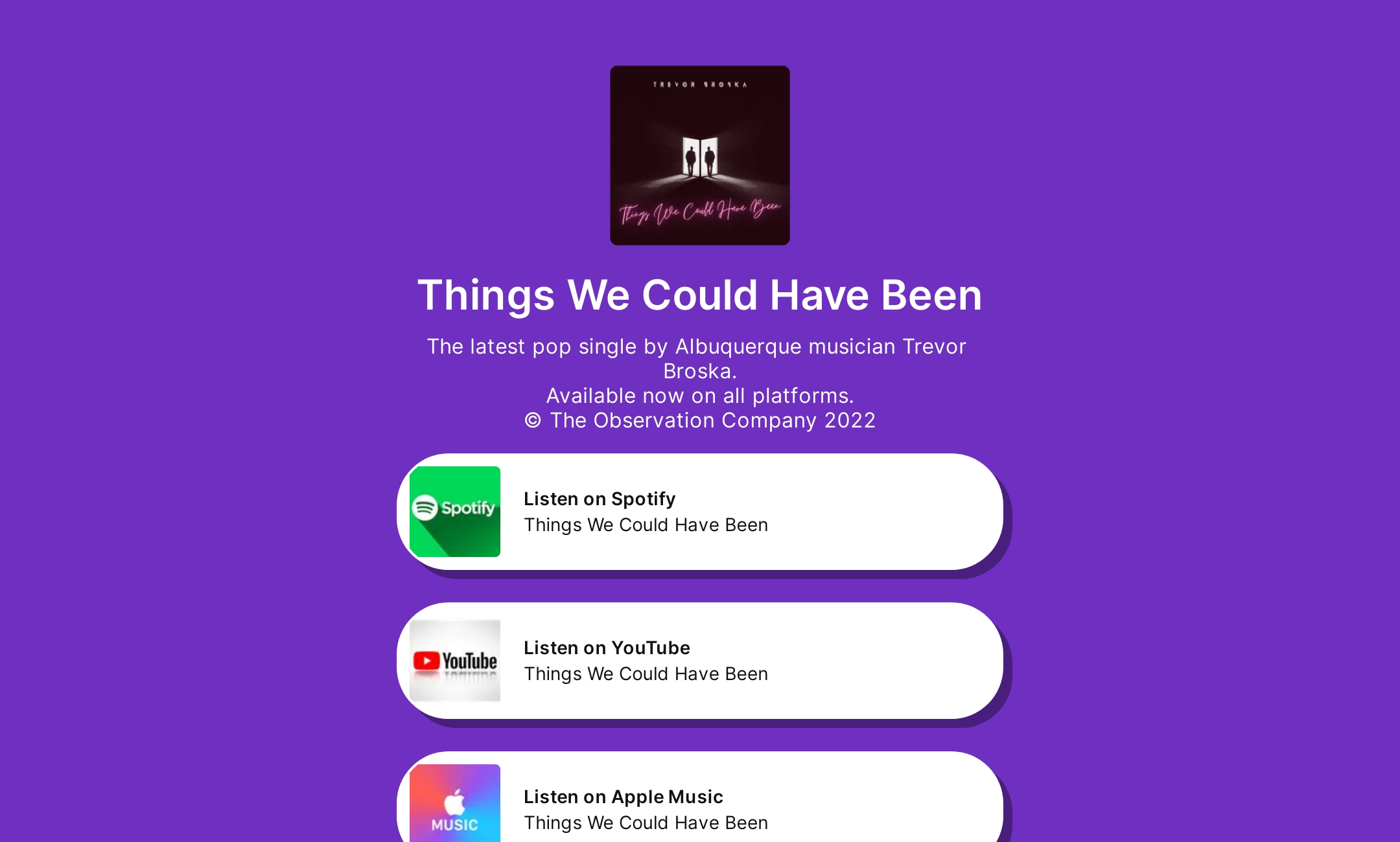 Things We Could Have Been's Flowpage