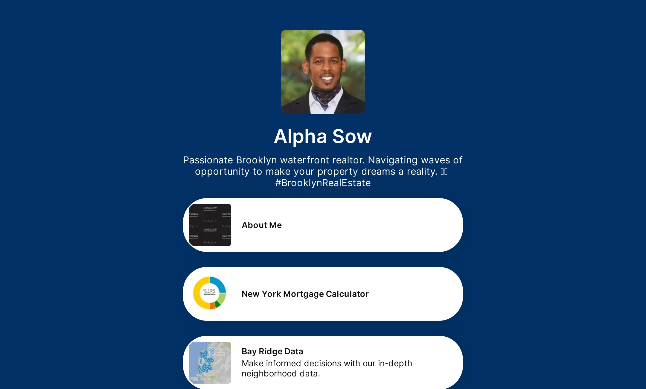 Alpha Sow's Flowpage