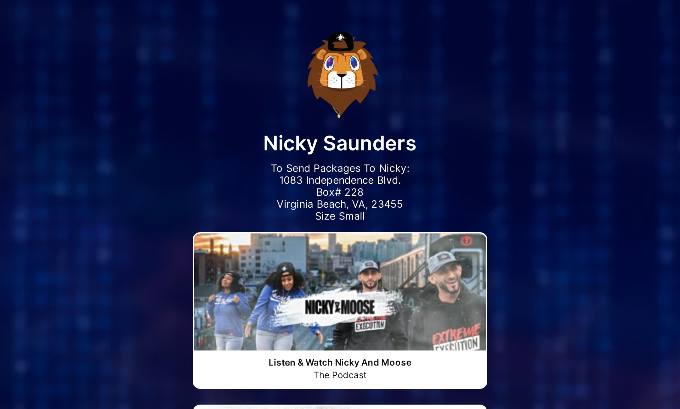 Nicky Saunders' Flowpage