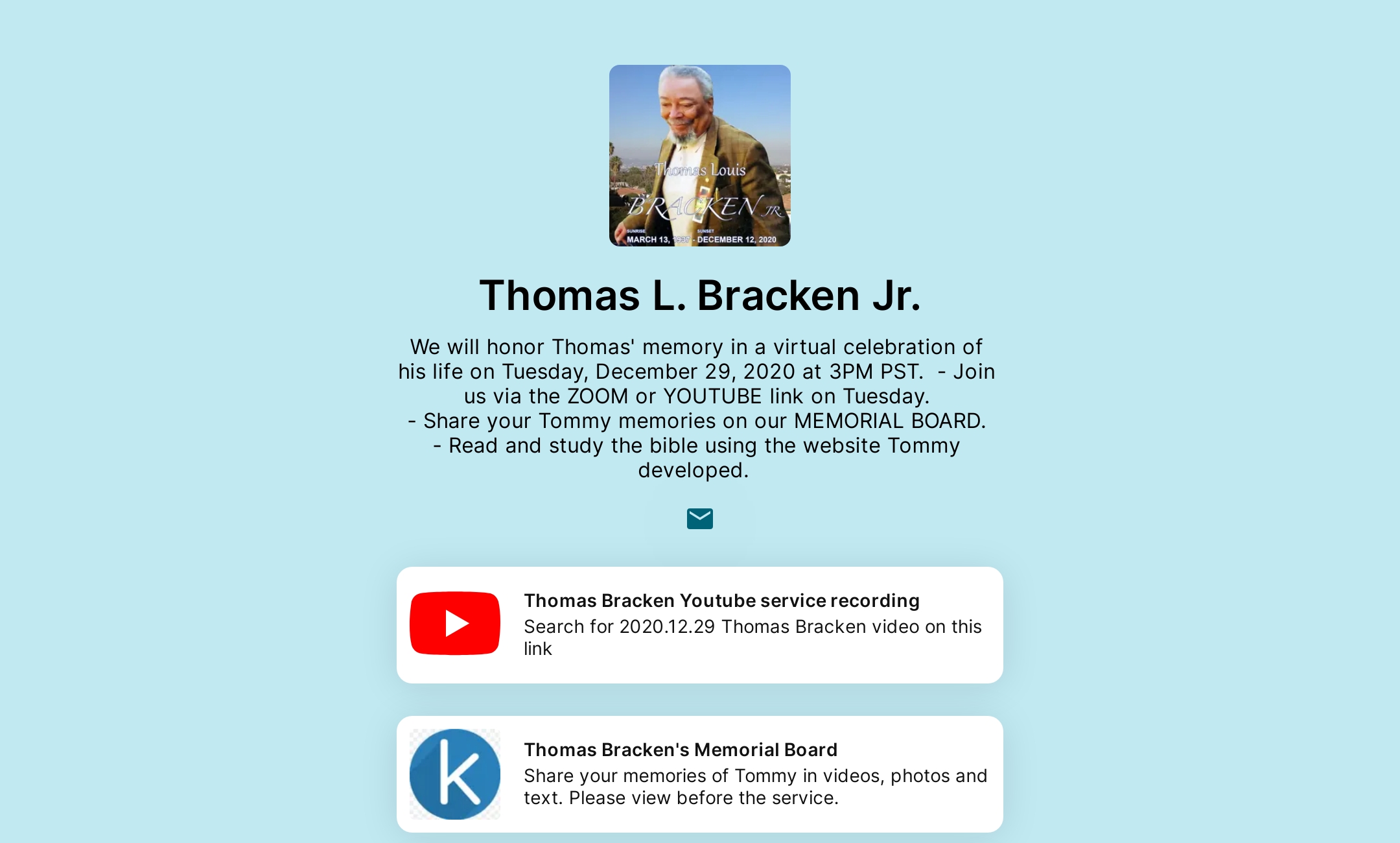 Thomas L. Bracken Jr.'s Flowpage