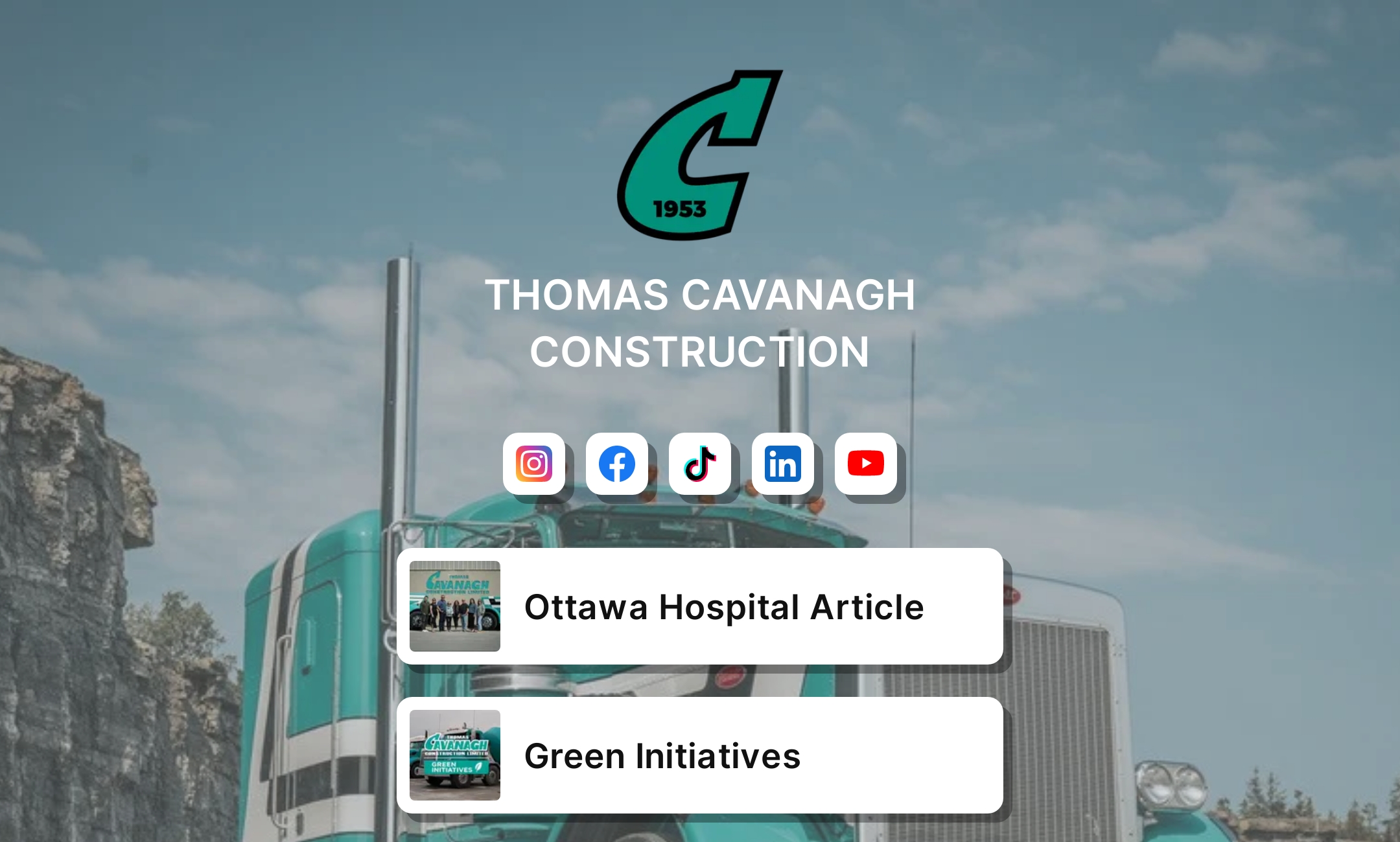 THOMAS CAVANAGH CONSTRUCTION's Flowpage