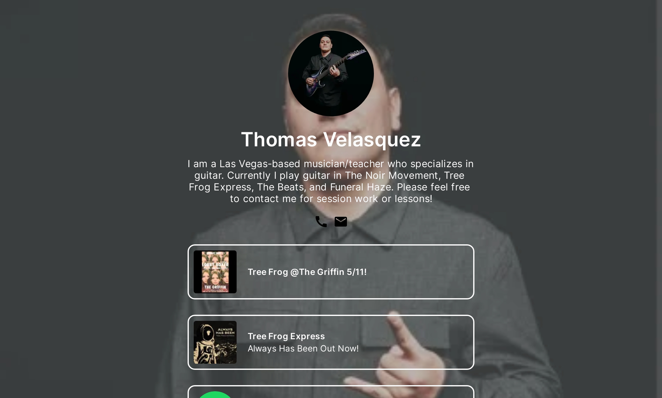 Thomas Velasquez's Flowpage