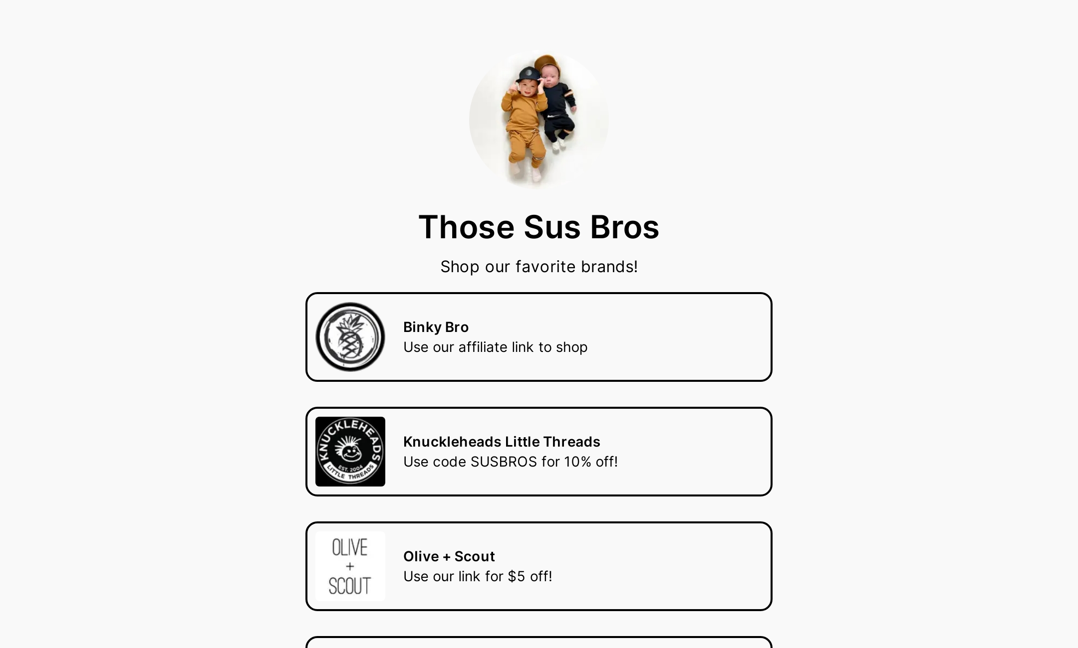 Those Sus Bros' Flowpage