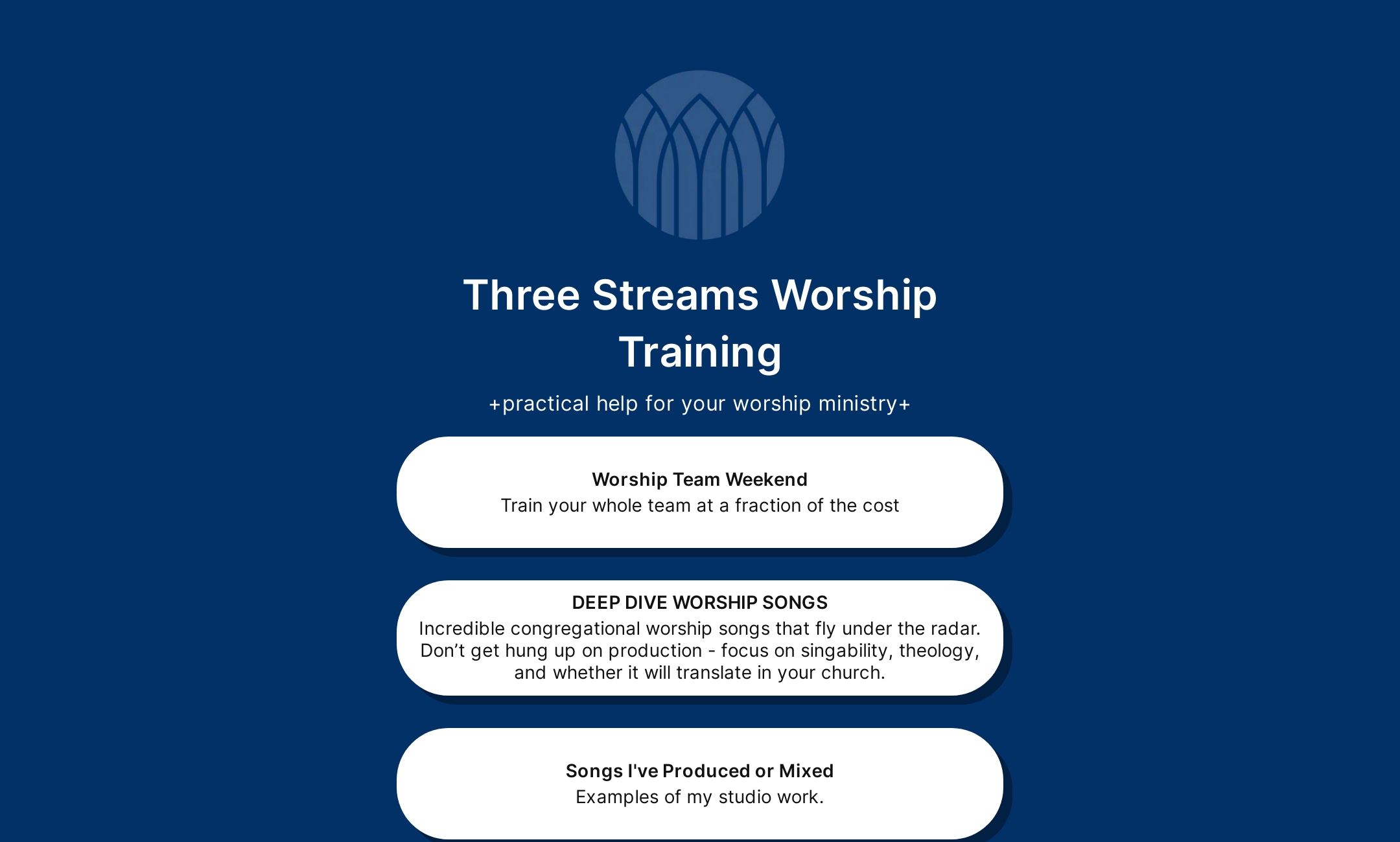 Worship Team Training