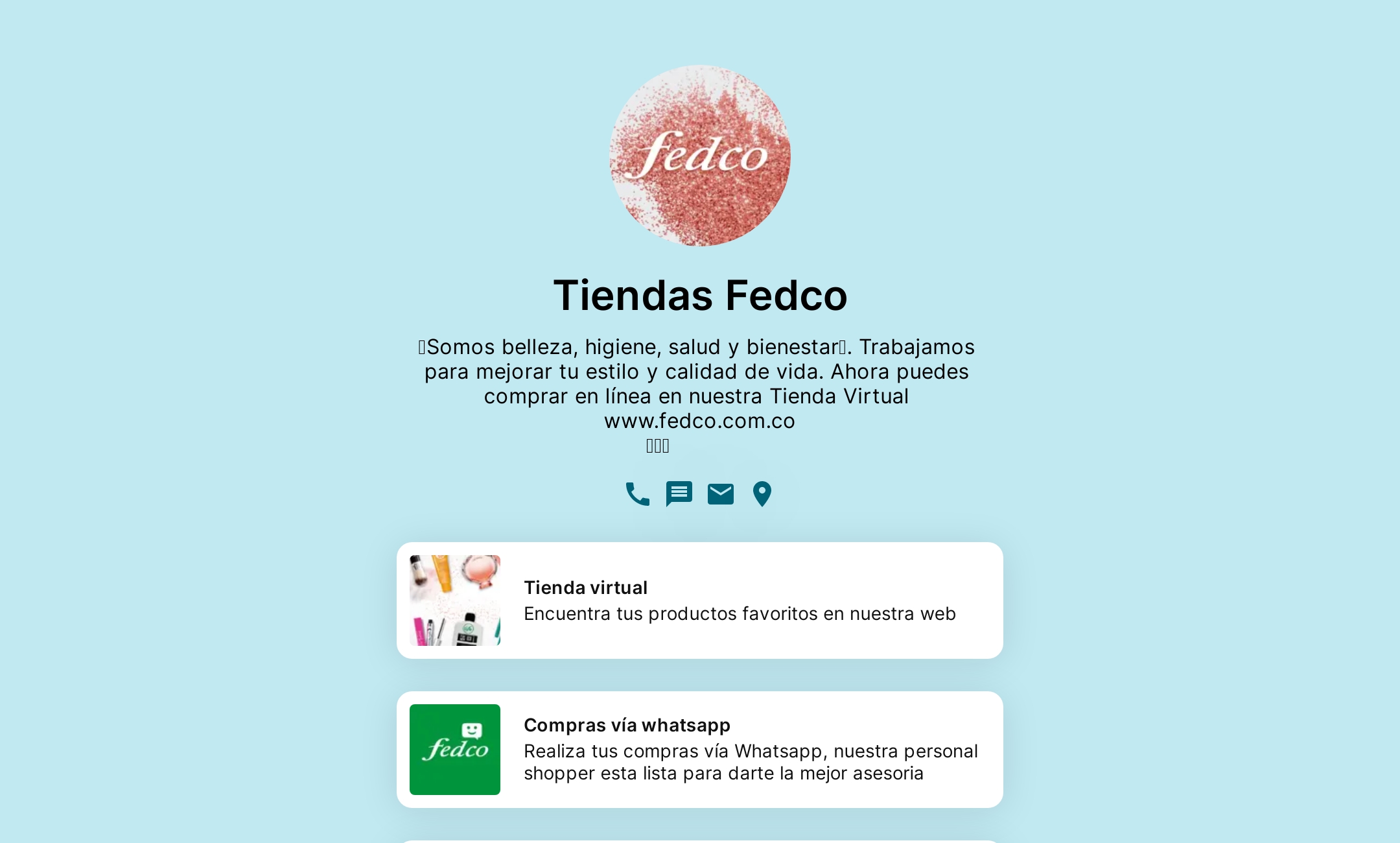 Tiendas Fedco's Flowpage