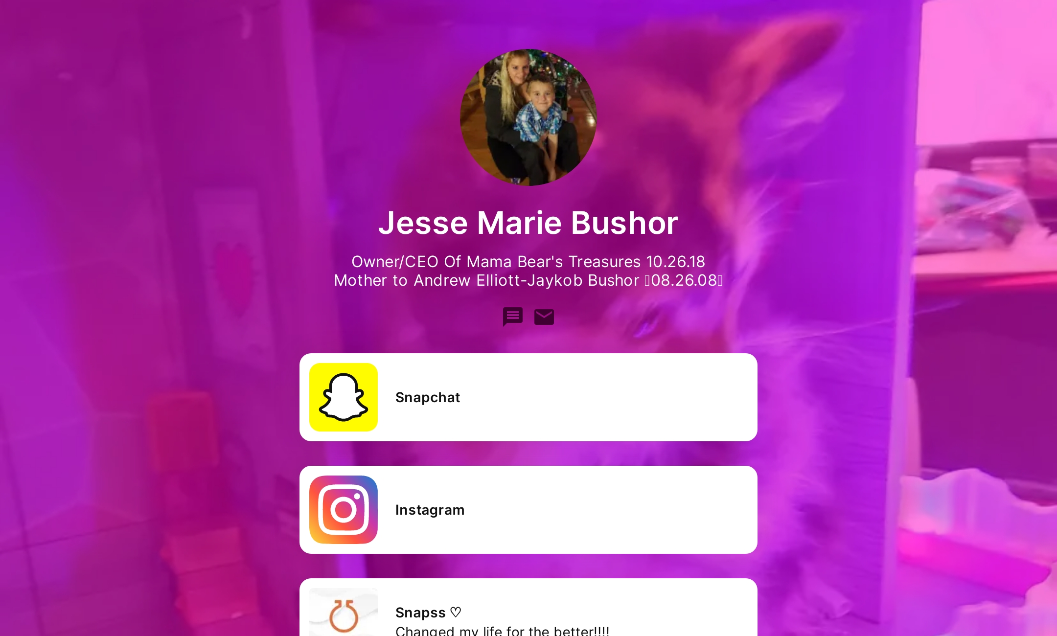 Jesse Marie Bushor's Flowpage
