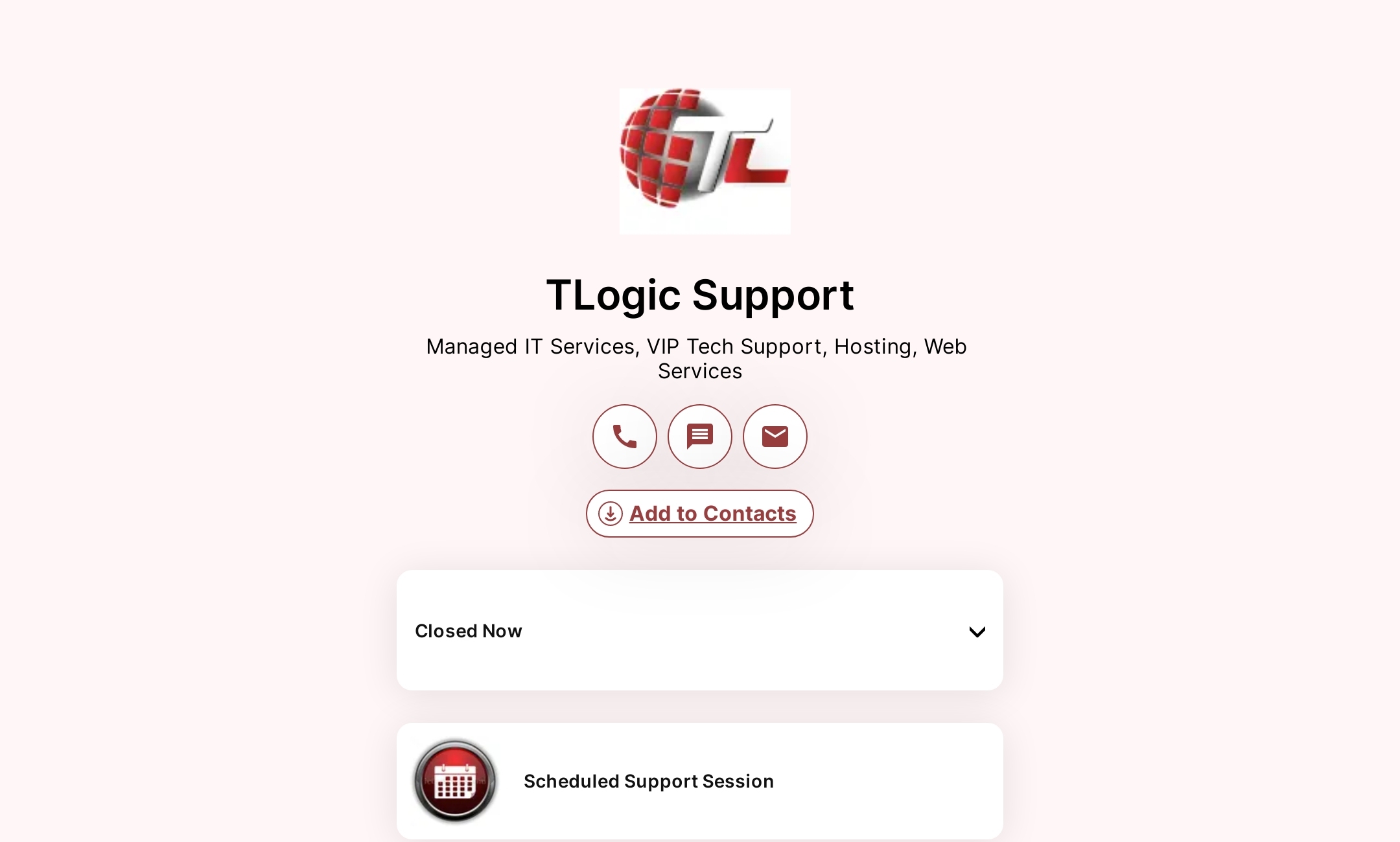 TLogic Support's Flowpage