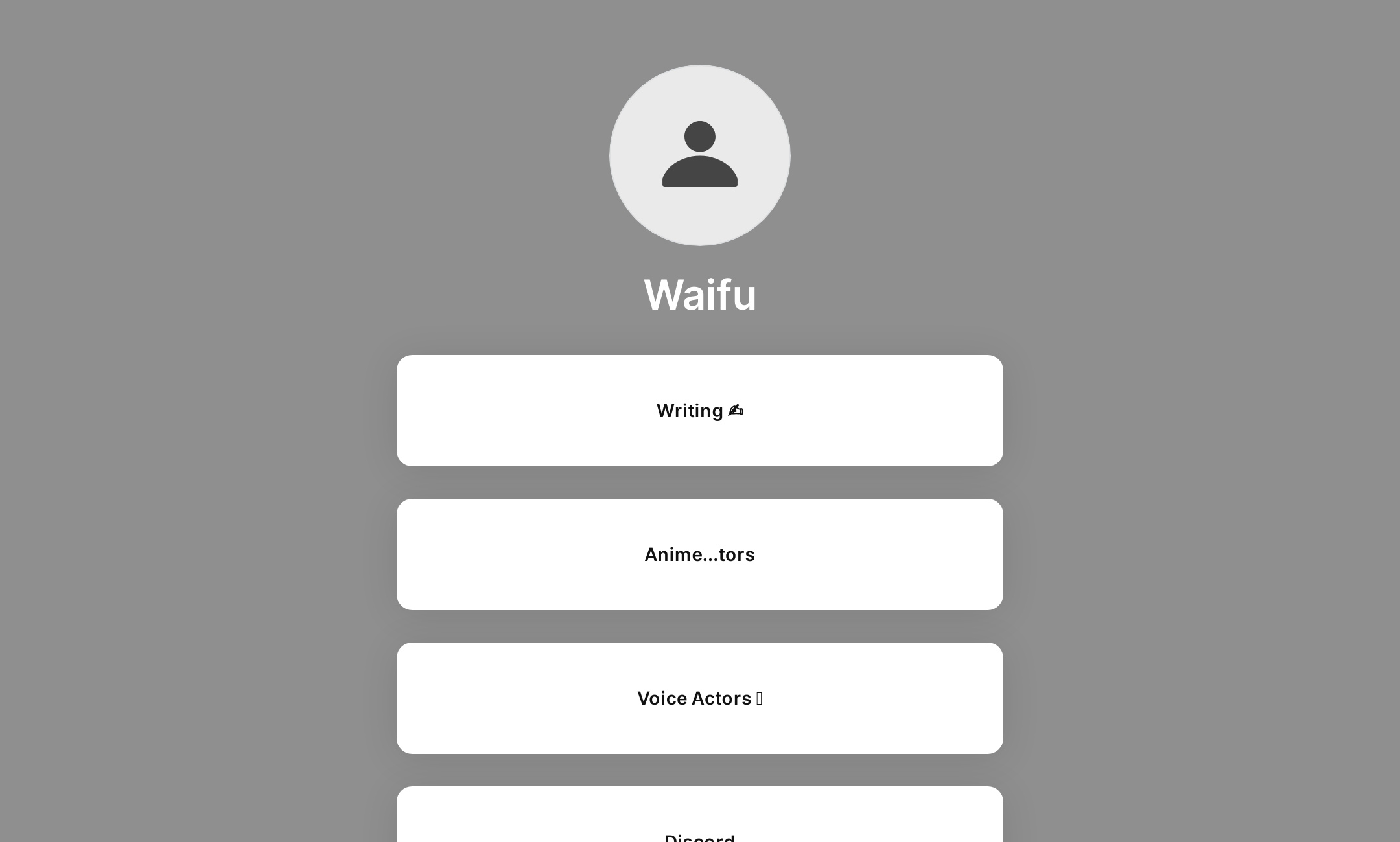 Waifu's Flowpage