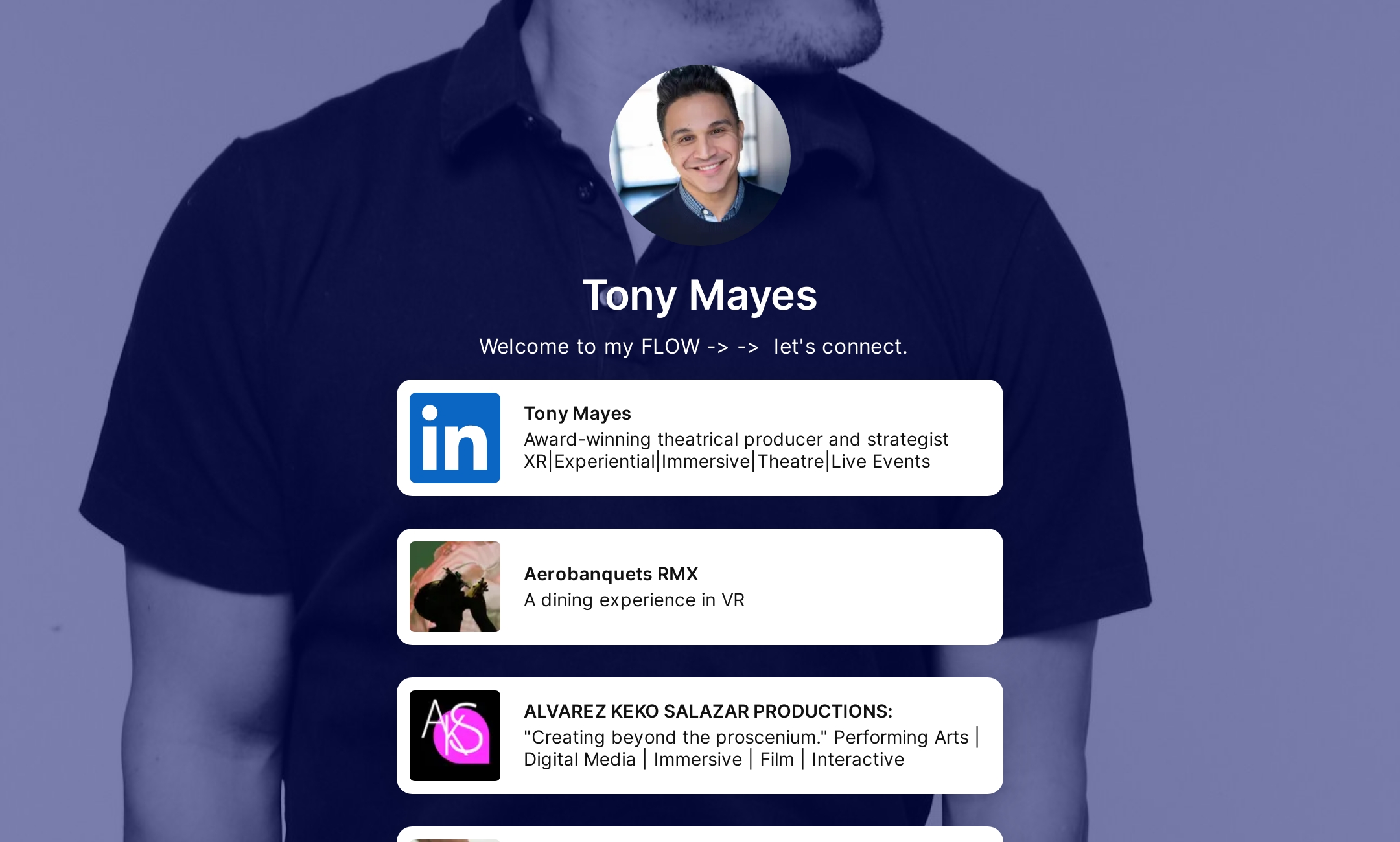 Tony Mayes' Flowpage