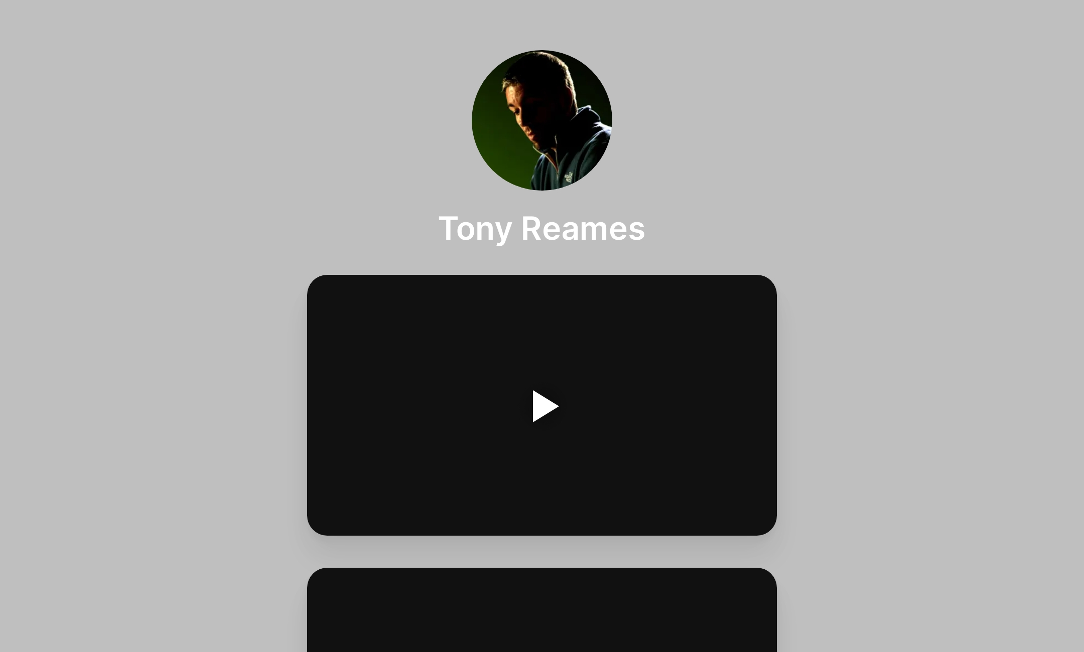 Tony Reames' Flowpage