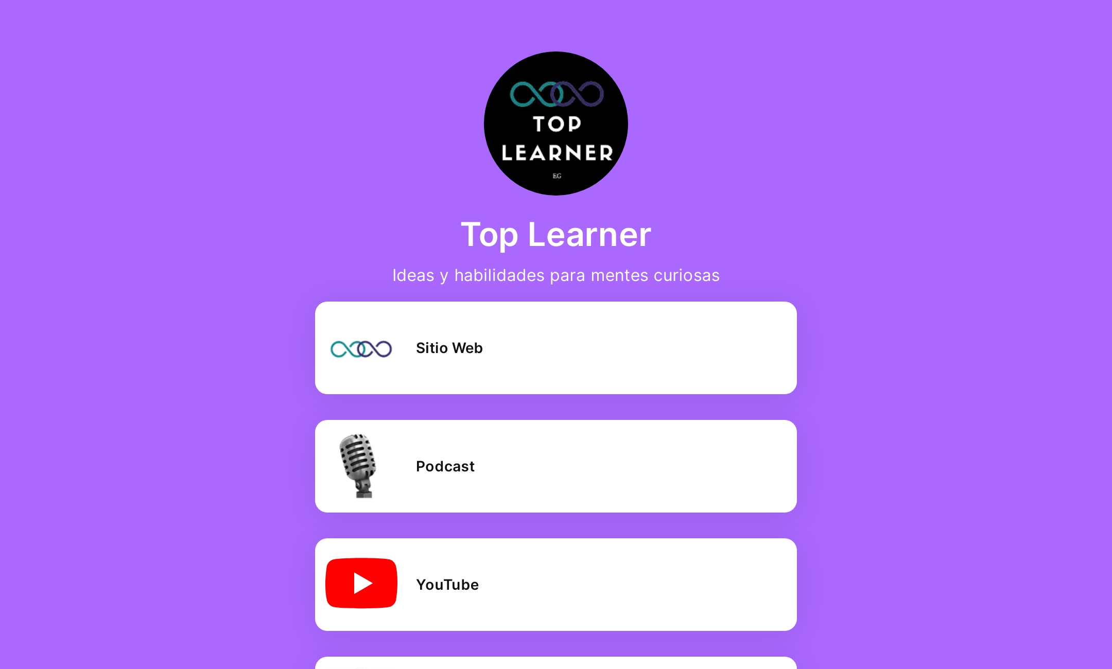 Top Learner's Flowpage