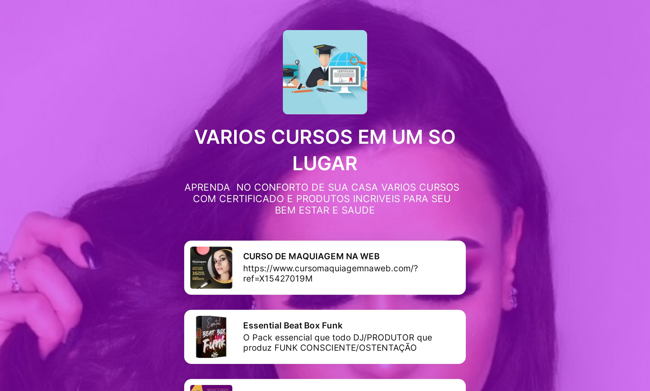 VARIOS CURSOS EM UM SO LUGAR's Flowpage