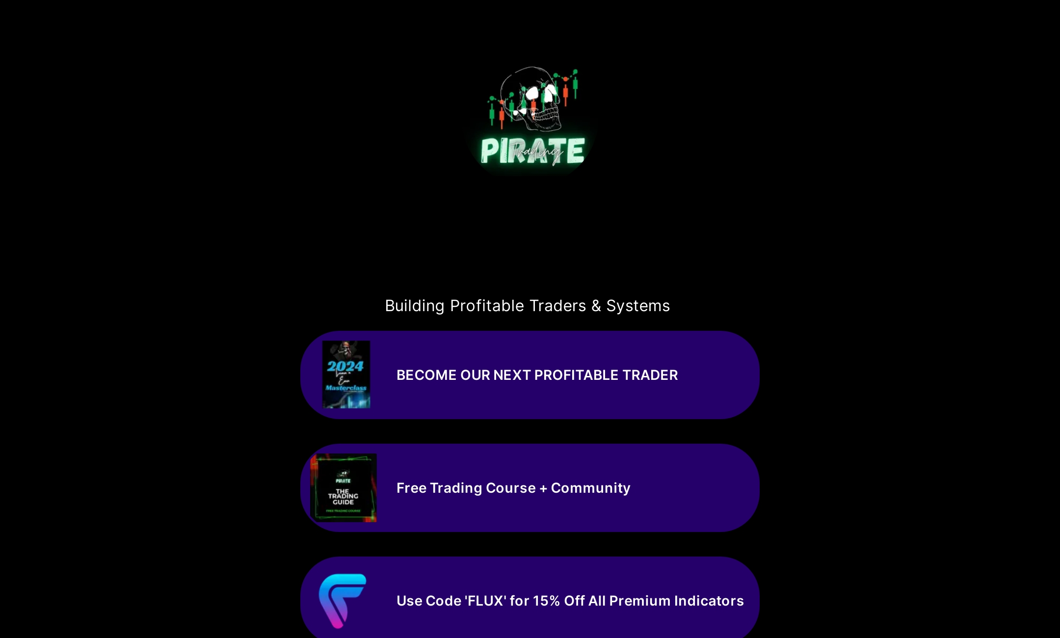 𝓣𝓱𝓮 𝓣𝓻𝓪𝓭𝓲𝓷𝓰 𝓟𝓲𝓻𝓪𝓽𝓮 's Flowpage