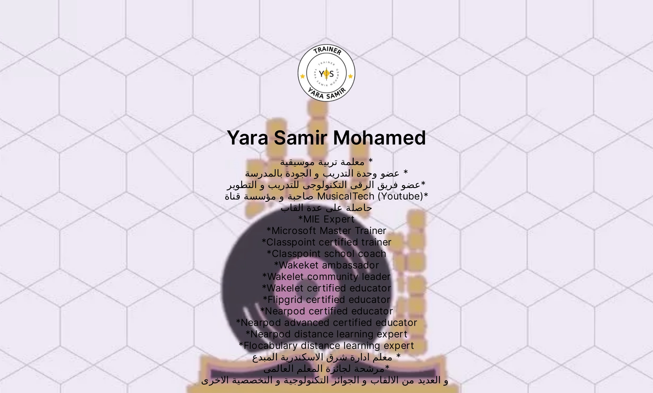 Yara Samir Mohamed's Flowpage