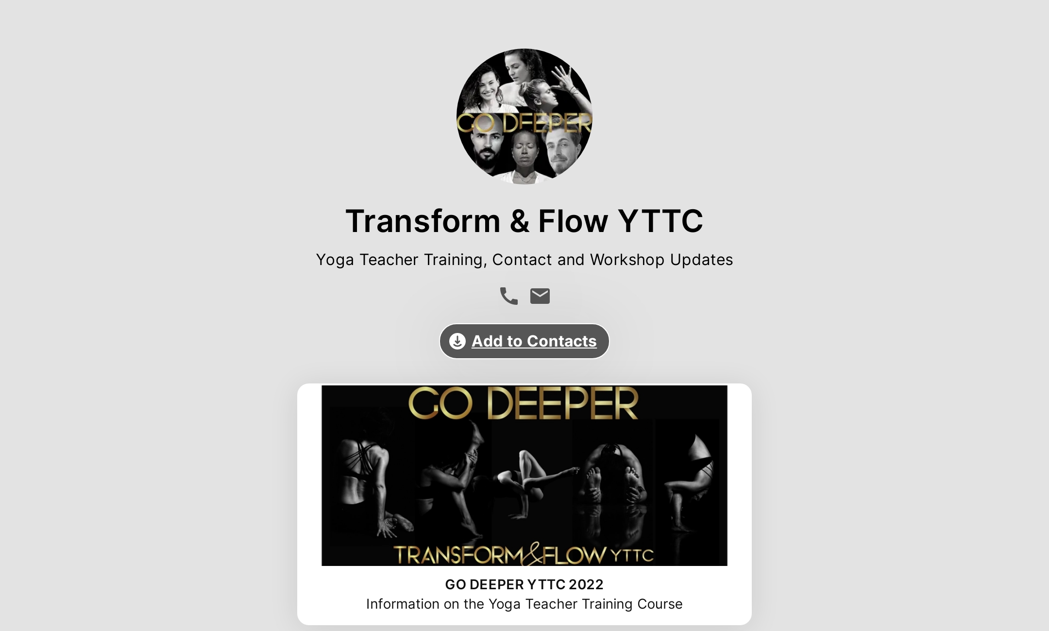 Transform & Flow YTTC's Flowpage