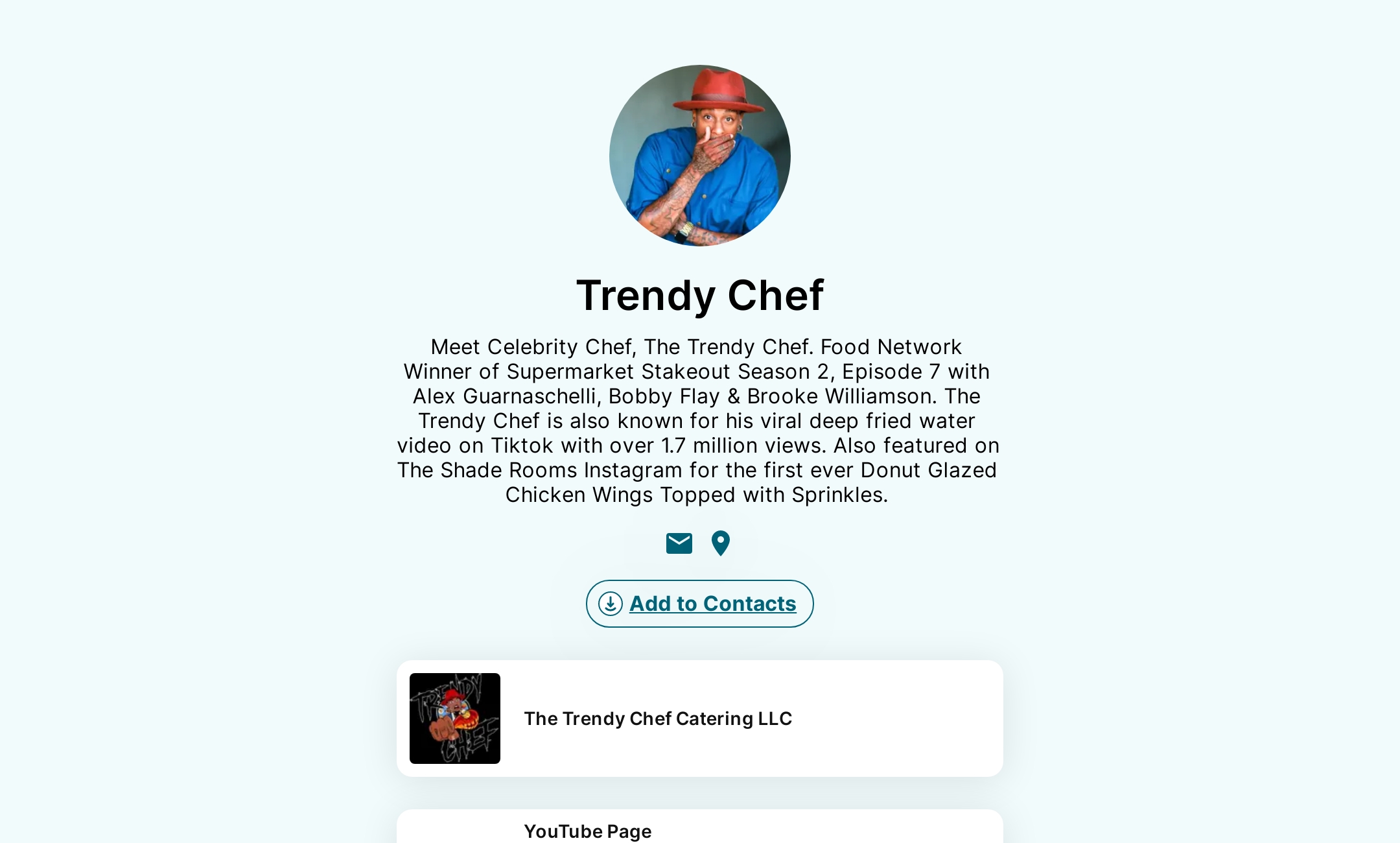 Trendy Chef 's Flowpage
