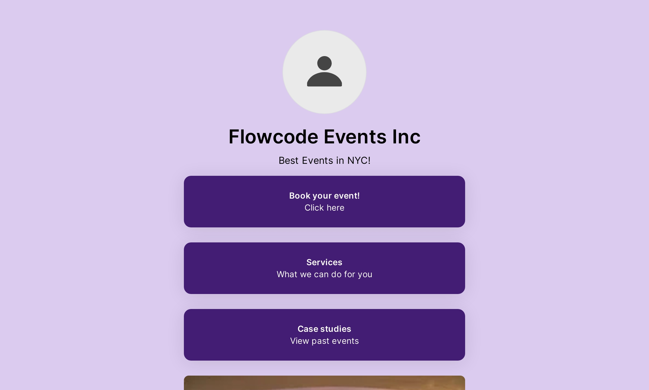 Flowcode Events Inc's Flowpage